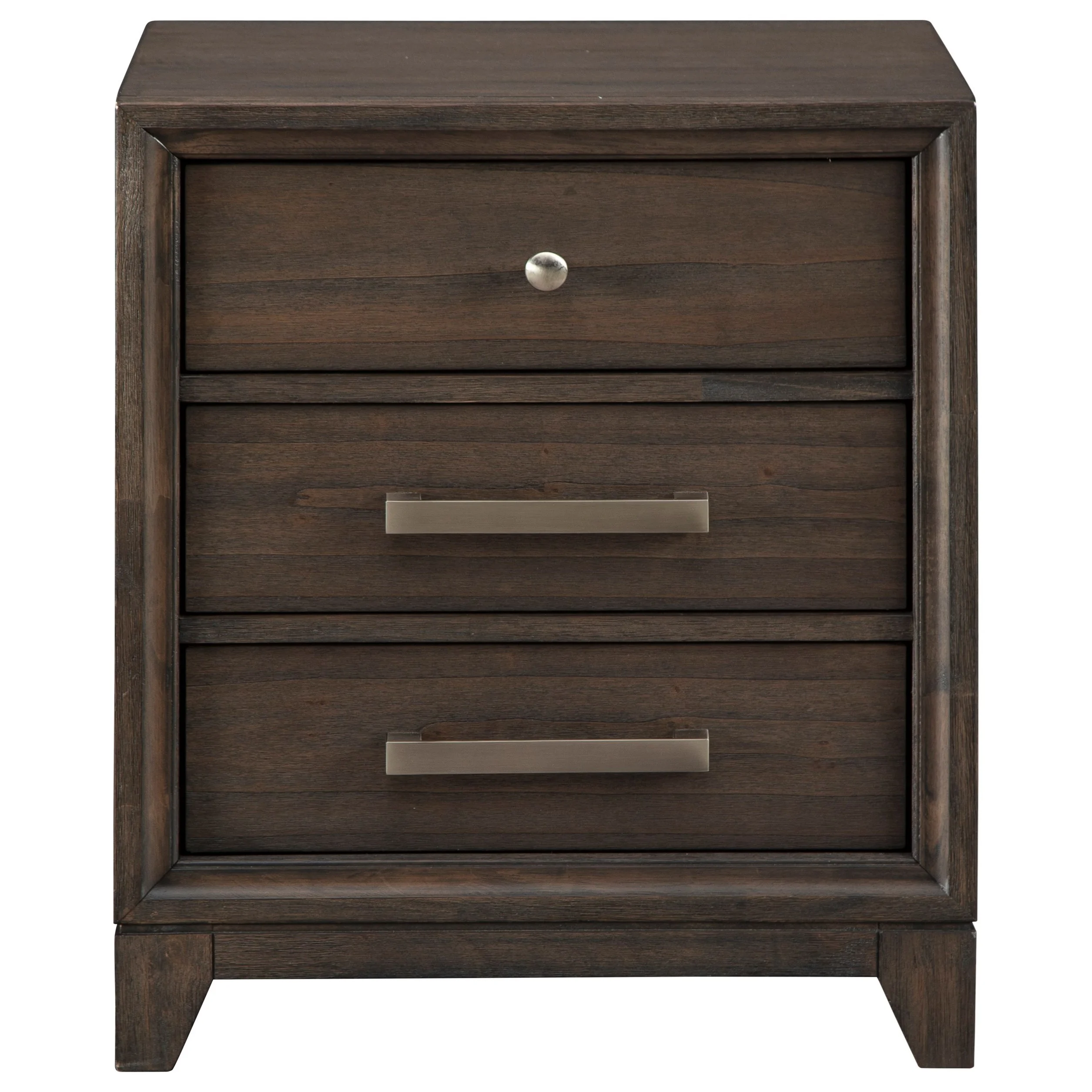 Signature Design by Ashley Brueban B497-93 Contemporary Three Drawer ...