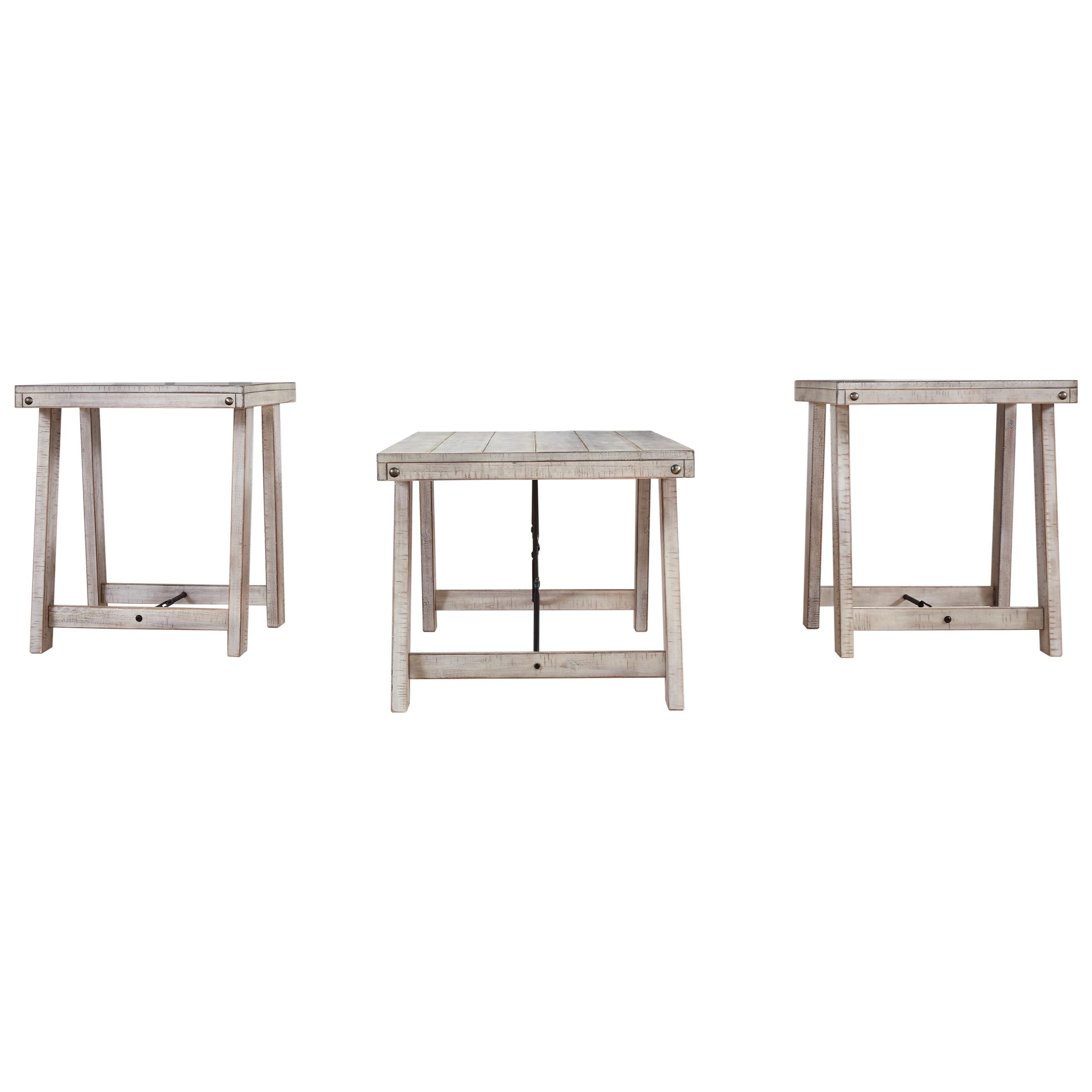Ashley Signature Design Carynhurst T356-13 Farmhouse 3-Piece Occasional ...