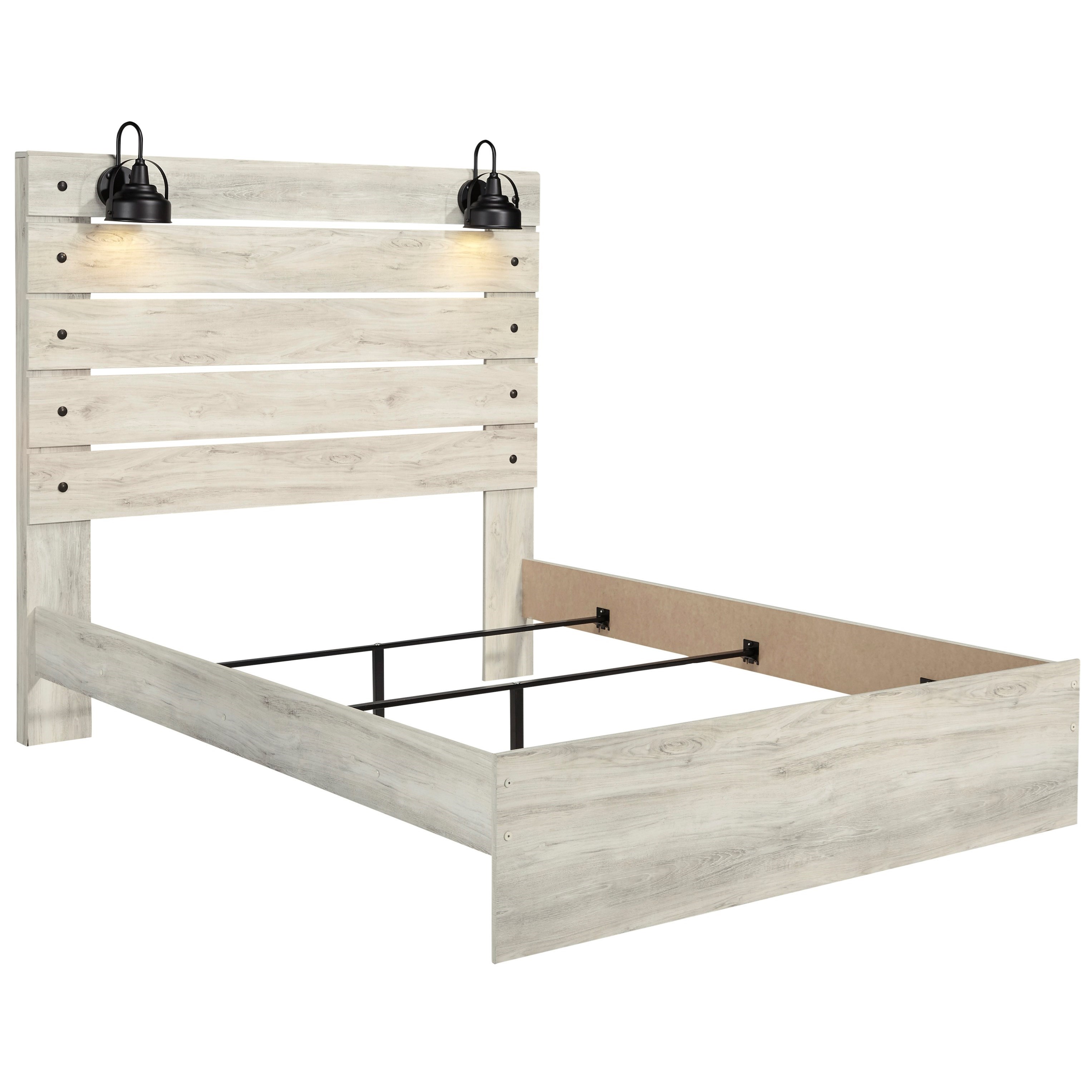 Ashley Signature Design Cambeck 188192Q Rustic Queen Panel Bed with ...