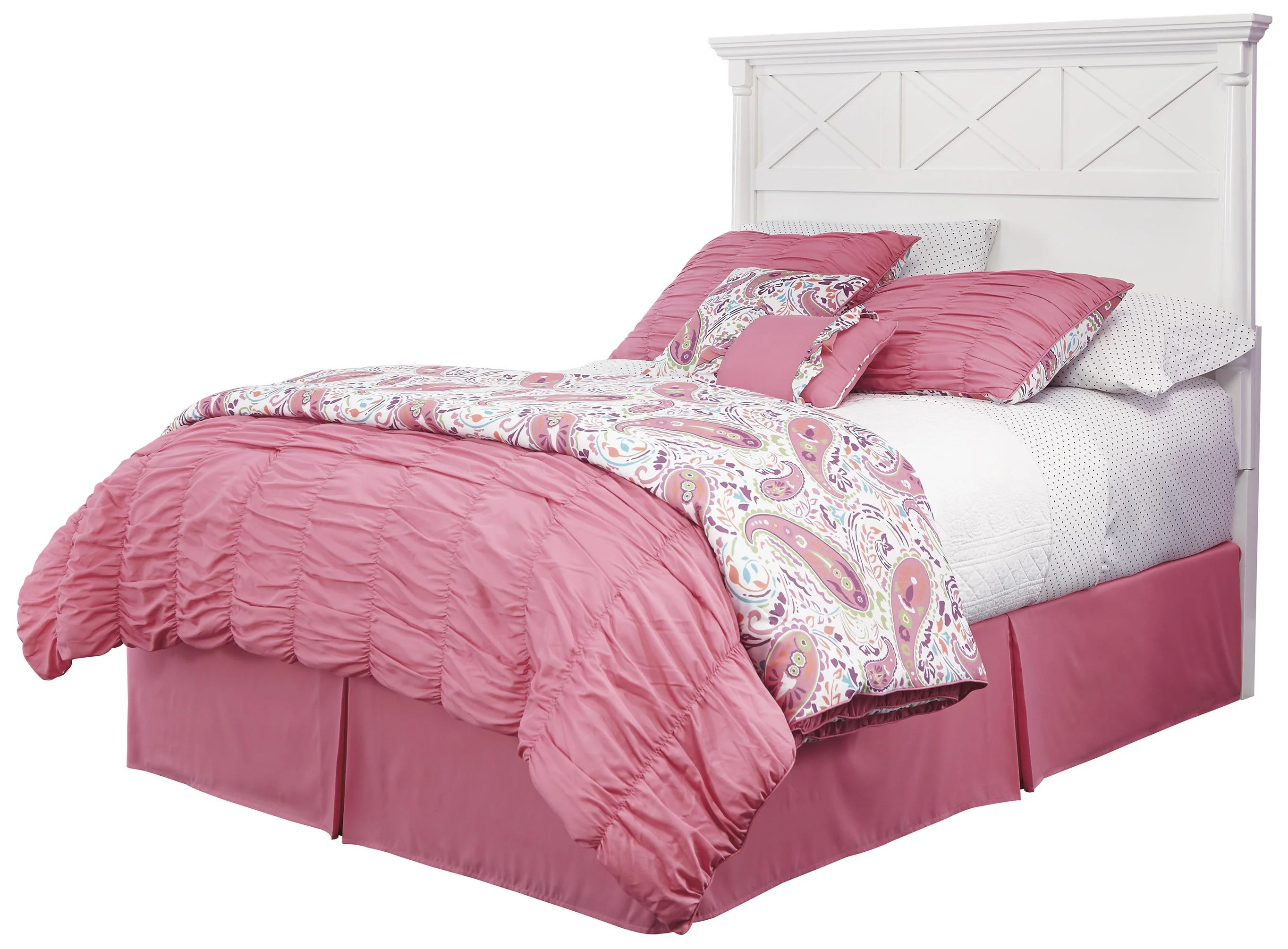 Ashley Furniture Signature Design Kaslyn B502-87 Bright White Full ...