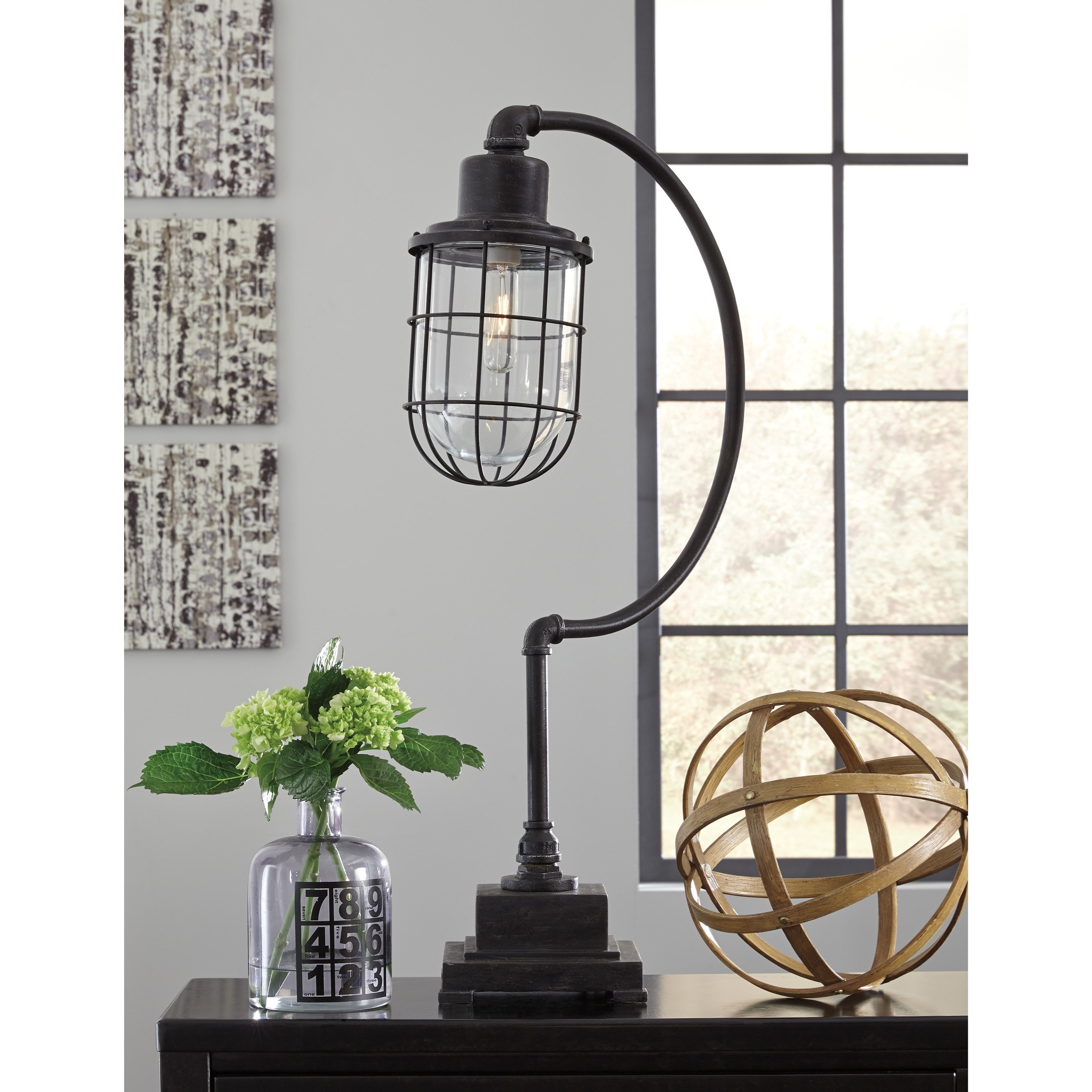 Signature Design by Ashley Lamps - Vintage Style L734232 Desk Lamp ...
