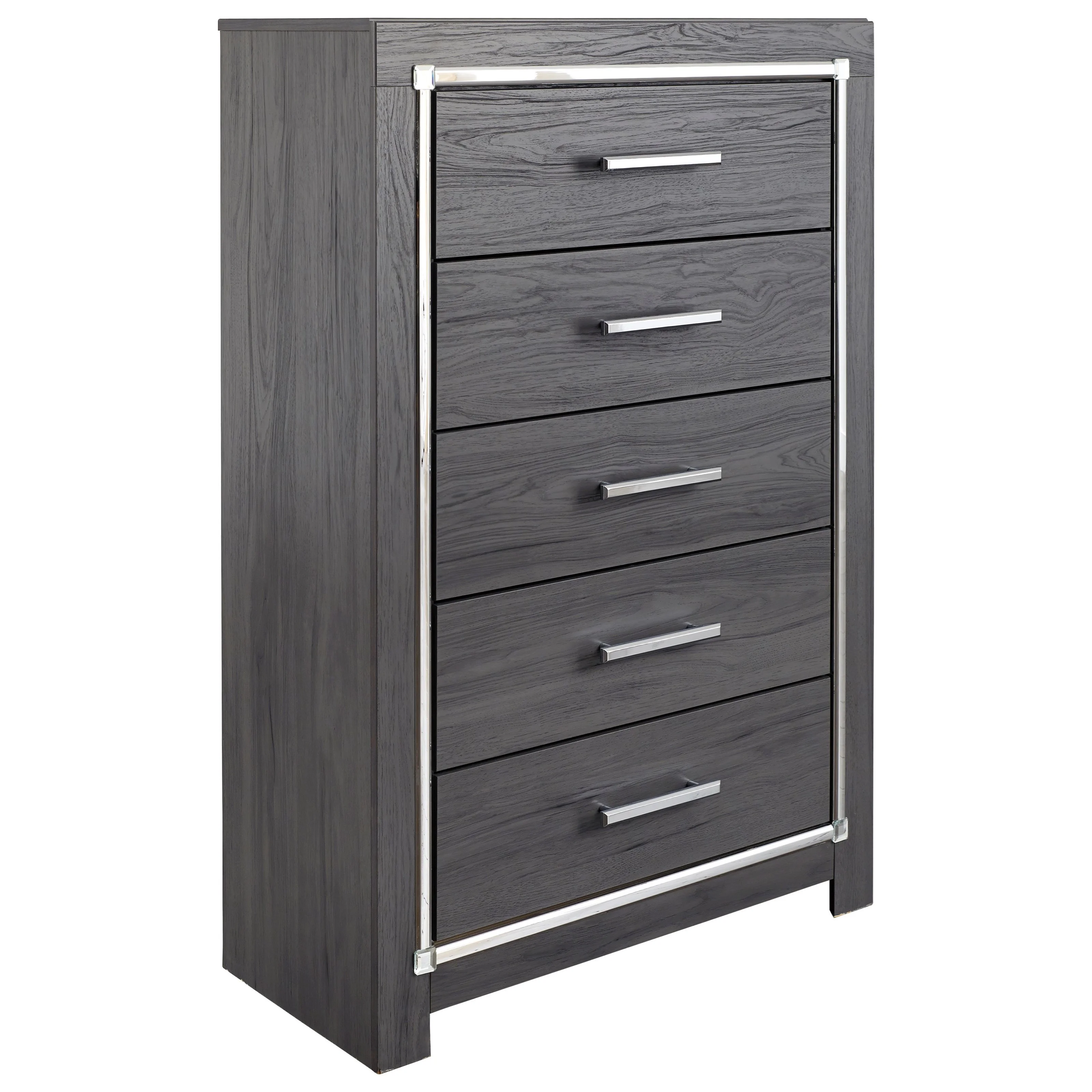 Signature Design by Ashley Furniture Lodanna B214-46 Glam 5 Drawer ...