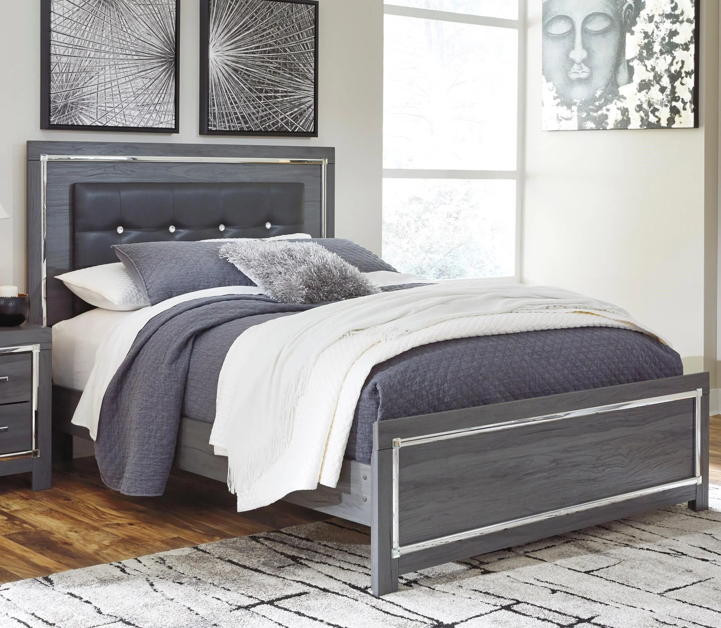 Signature Design by Ashley Lodanna B214B14 Queen Panel Bed | Standard ...