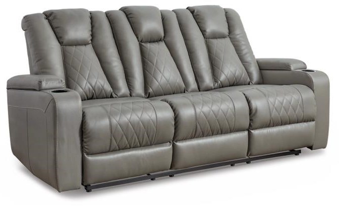 Ashley (Signature Design) Mancin 2970289 Reclining Sofa with Dropdown ...