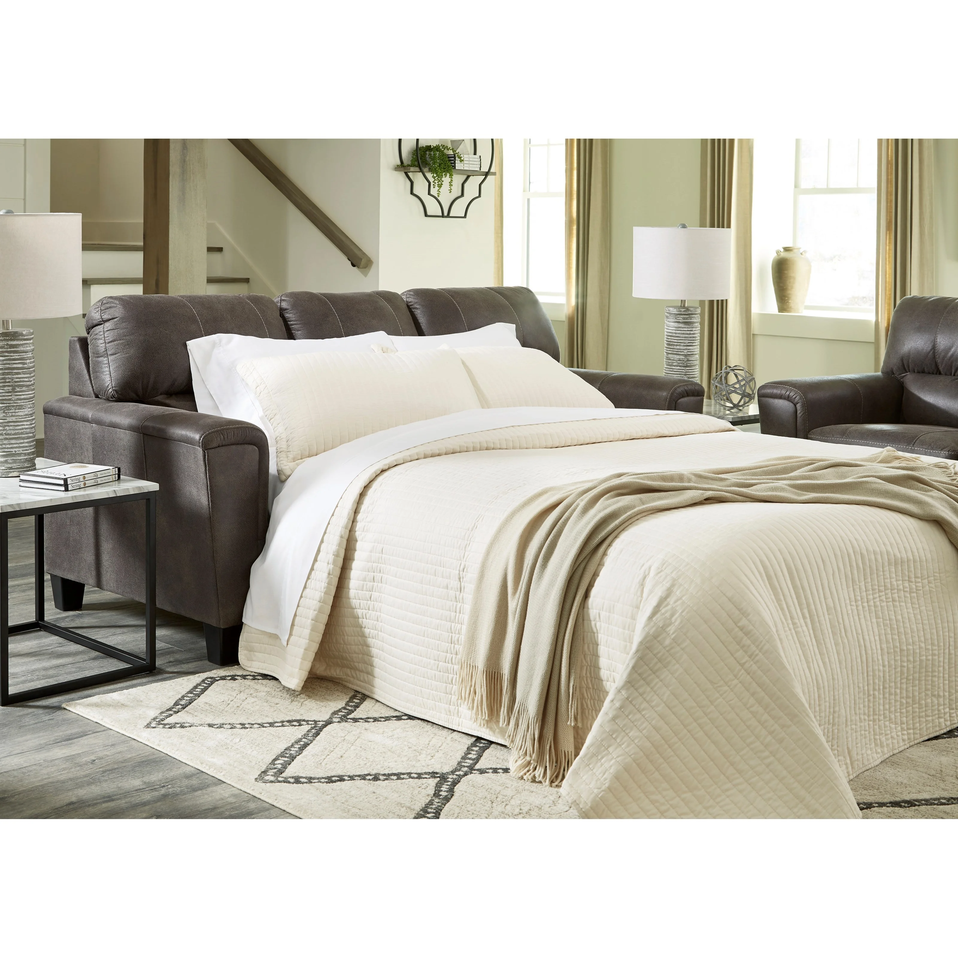 Signature Design by Ashley Navi 9400439 Queen Sofa Sleeper | Lindy's ...