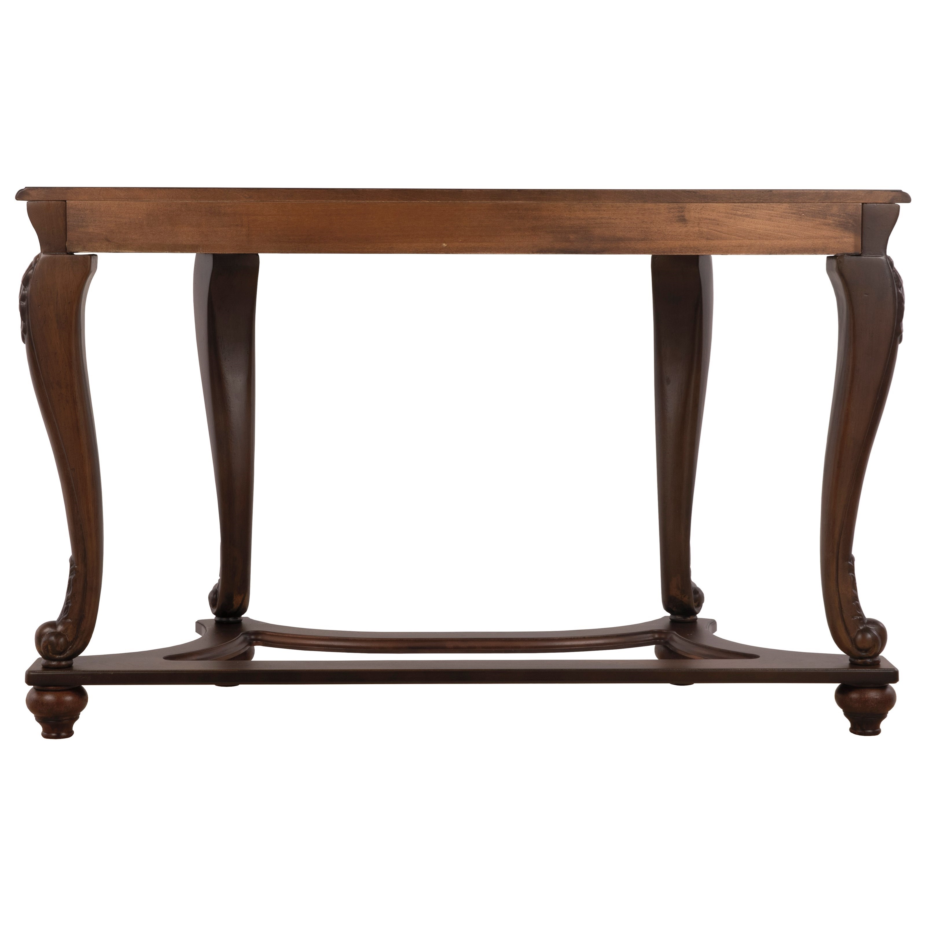 Signature Design by Ashley Norcastle T499 4 Sofa Table With Glass Top Wayside Furniture Mattress Sofa Tables Consoles