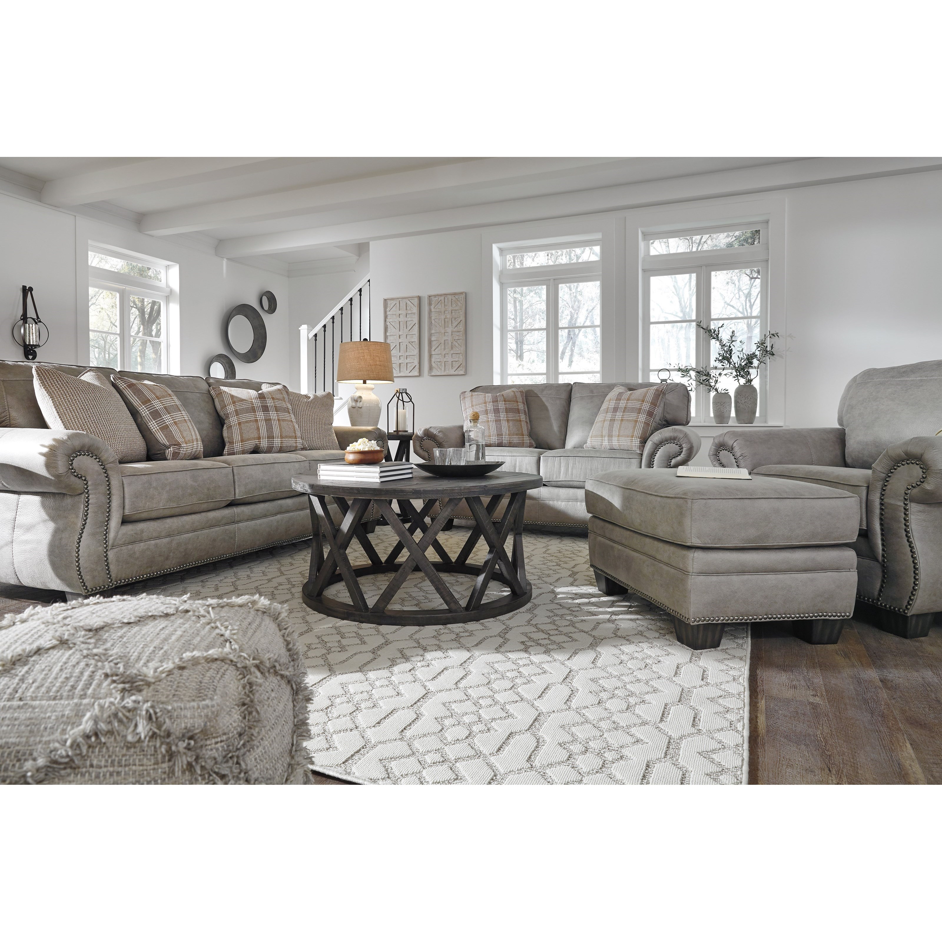 Signature Design by Ashley Olsberg 48701 Living Room Group 4 Stationary ...