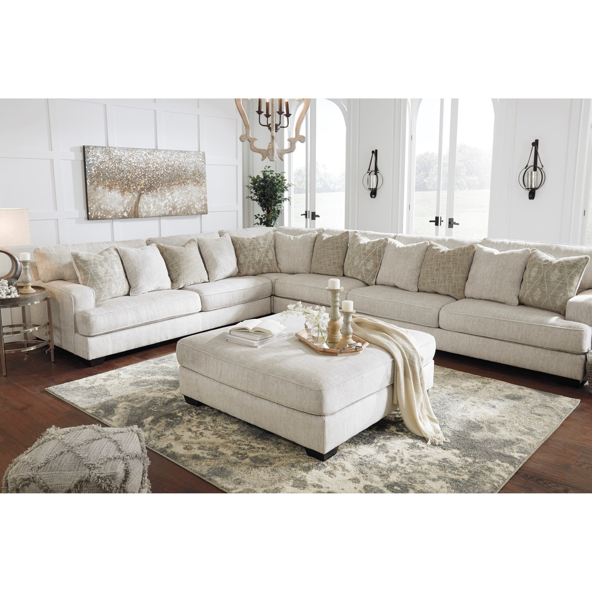 Ashley Signature Design Rawcliffe 1347683 4-Piece Sectional with ...