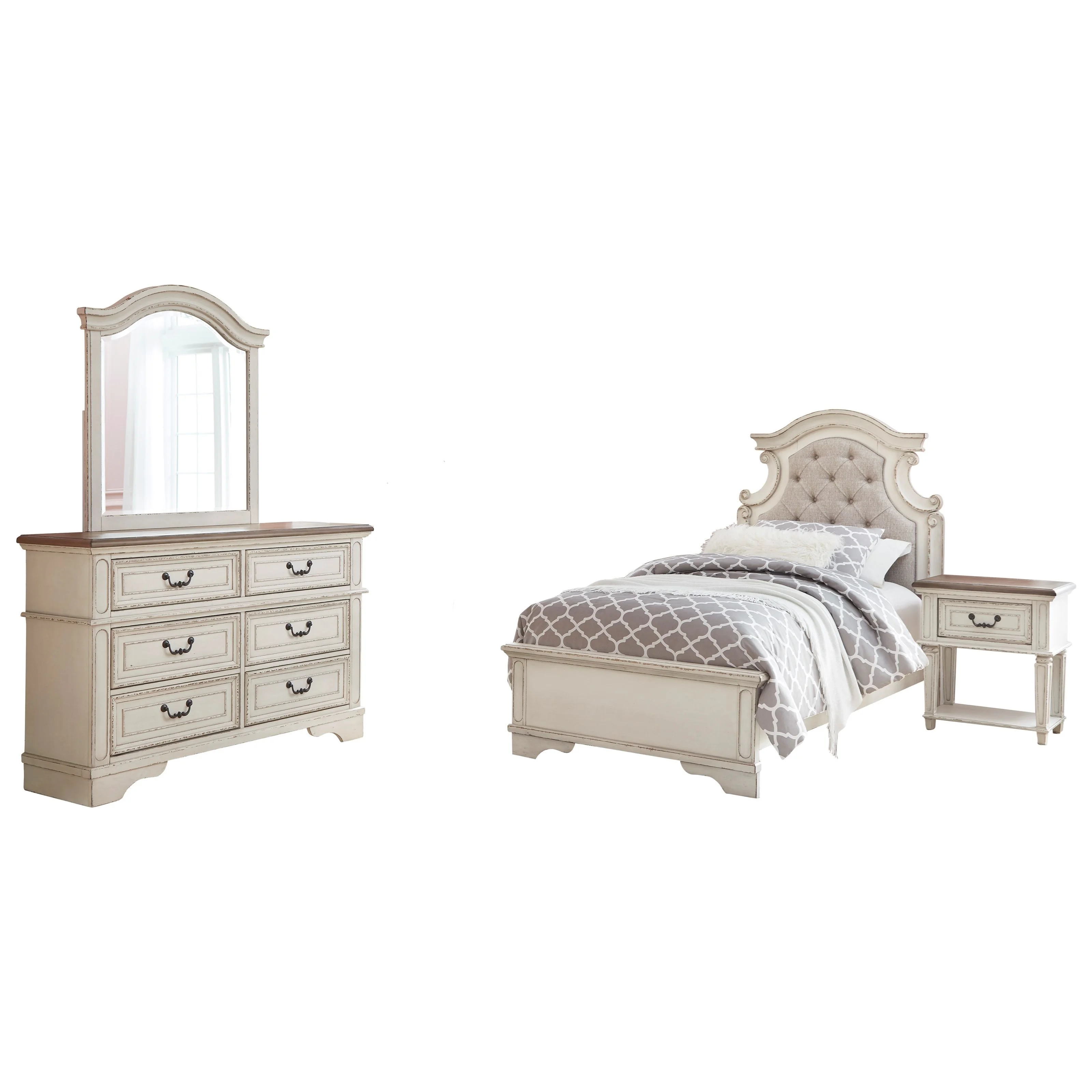 Ashley Signature Design Realyn B743B76 Twin Bedroom Group | Rooms and ...