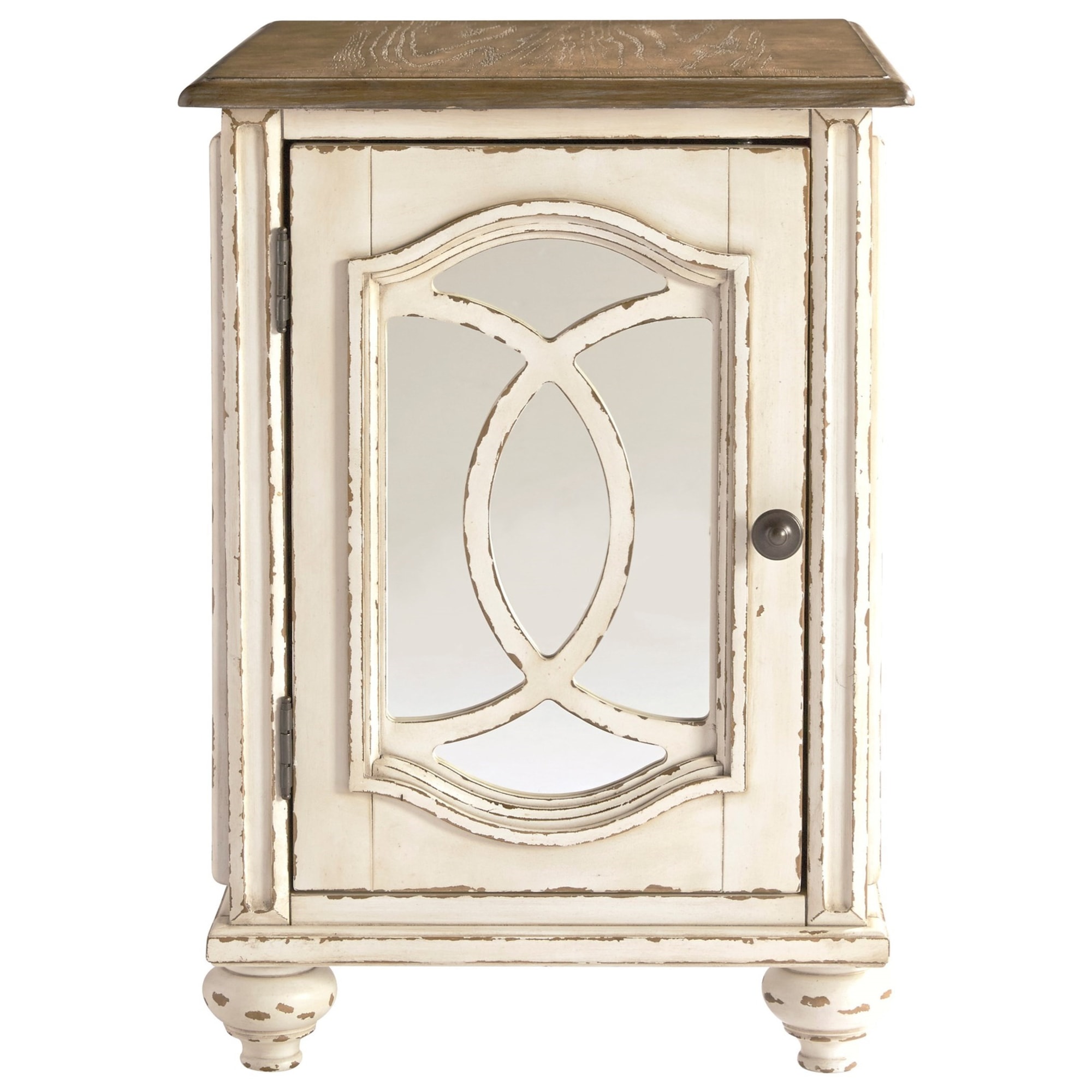 Realyn 000001042970 Two-Tone Chairside End Table | Furniture and More ...