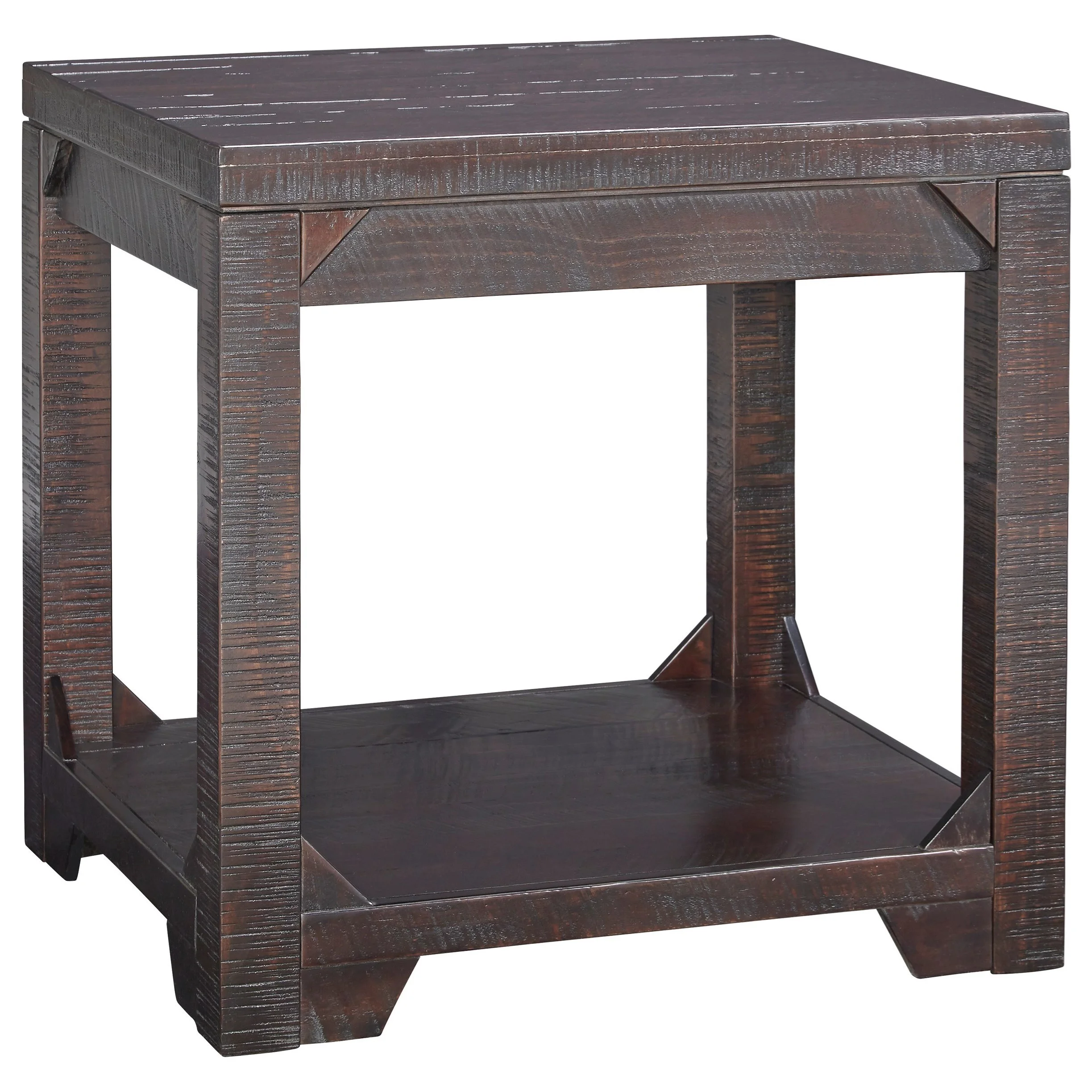Signature Design by Ashley Furniture Rogness T745-3 Rustic Rectangular ...