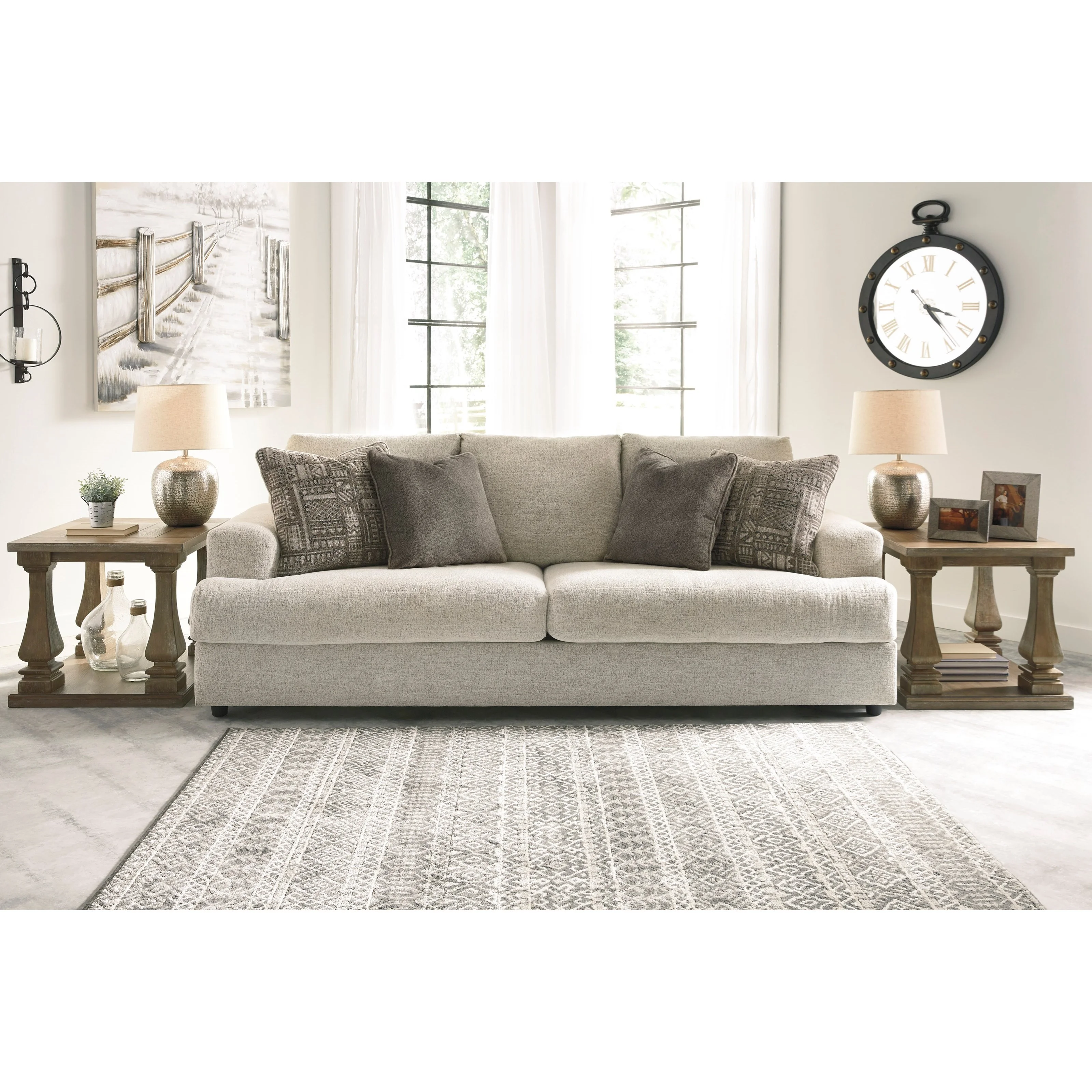 Signature Design by Ashley Soletren 9510438 Contemporary Sofa | Royal ...