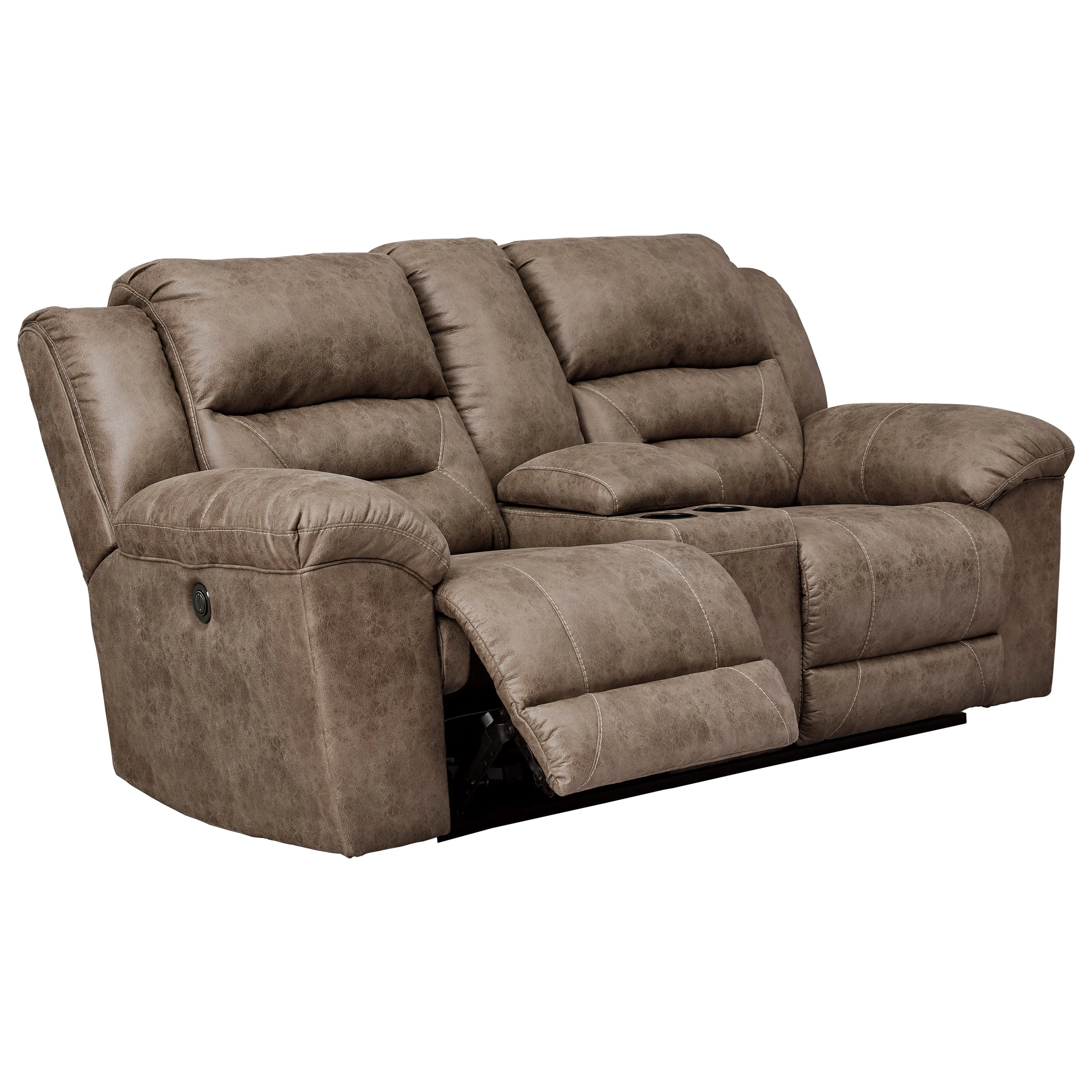 Signature Design by Ashley Stoneland 3990596 Reclining Power Loveseat ...