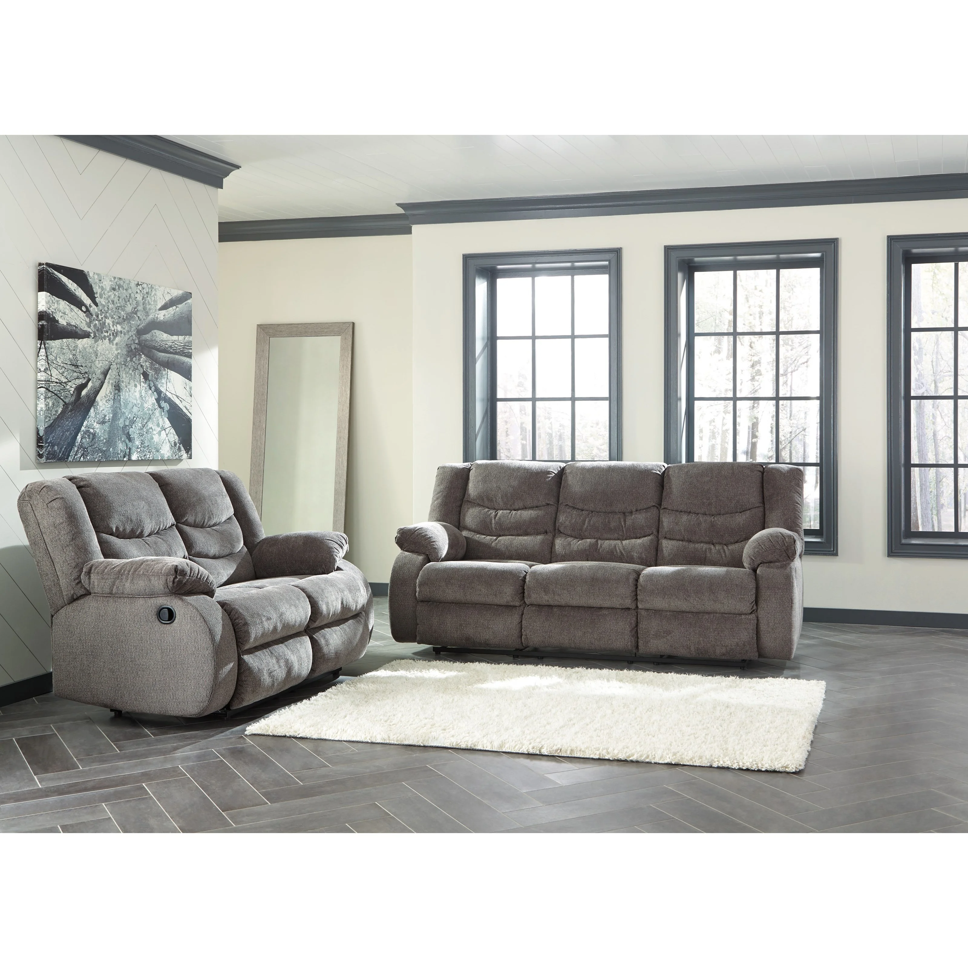 Signature Design by Ashley Tulen 9860688x1+9860686x1 Tulen-Gray ...