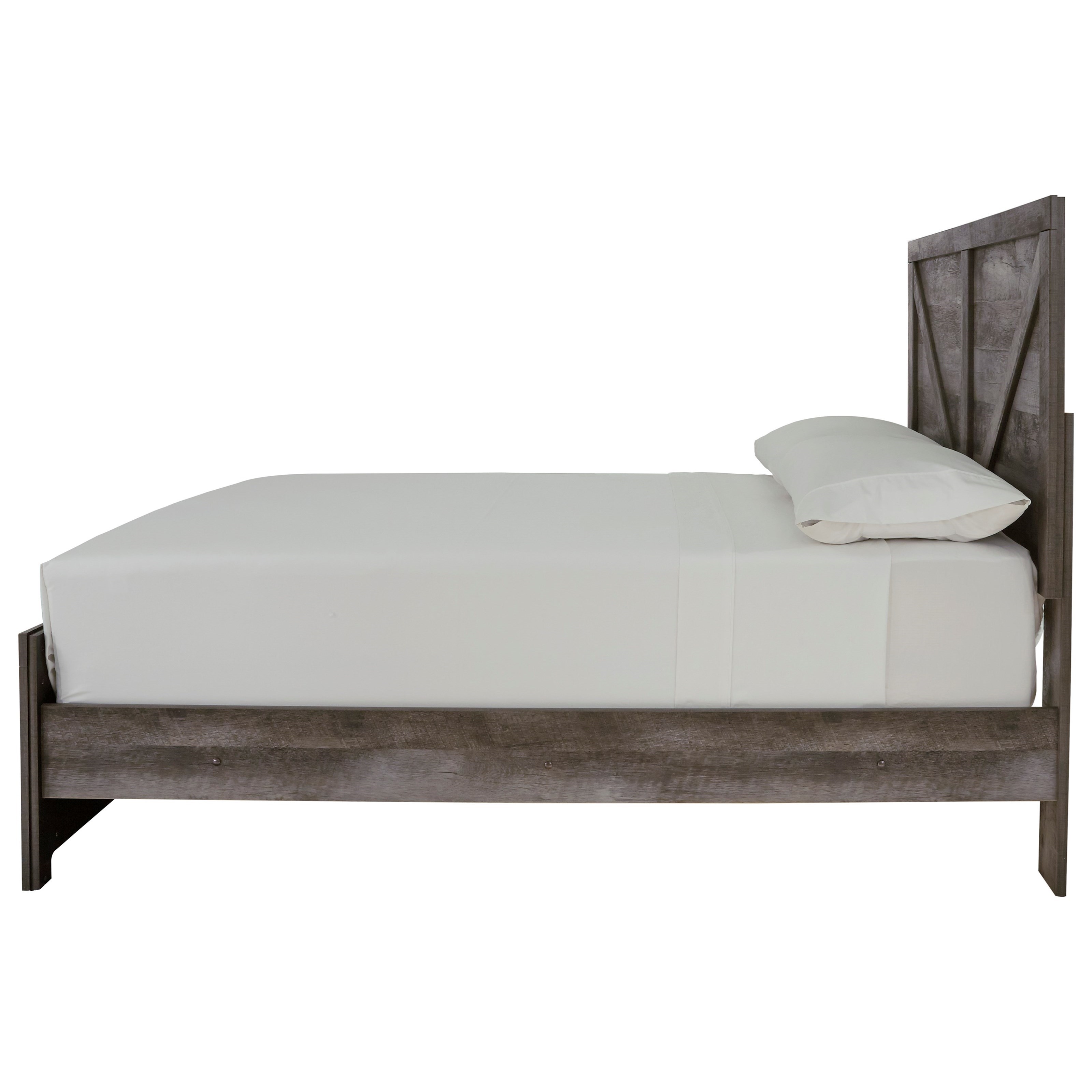 Ashley Signature Design Wynnlow B440B17 Full Crossbuck Panel Bed | Dunk ...