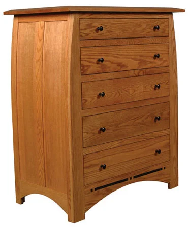 Aspen ECA1005D 5-Drawer Chest | Reeds Furniture | Drawer Chests