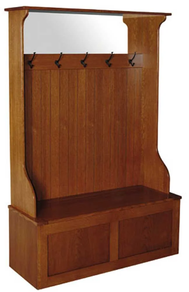 Simply Amish Mission Amish KAHB48F-W Mission Hall Bench | Mueller ...