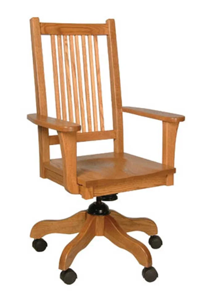 Prairie Mission LFSADC-W Prairie Mission Desk Chair | Reeds Furniture ...
