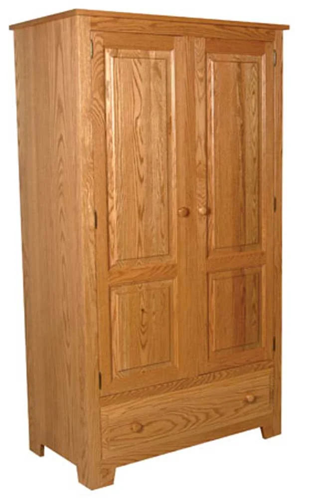 Simply Amish Homestead Amish ME932WR Homestead Wardrobe | Mueller ...
