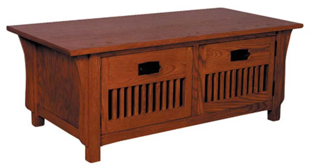 Prairie Mission TV2346DCT Prairie Mission Door Coffee Table | Reeds ...