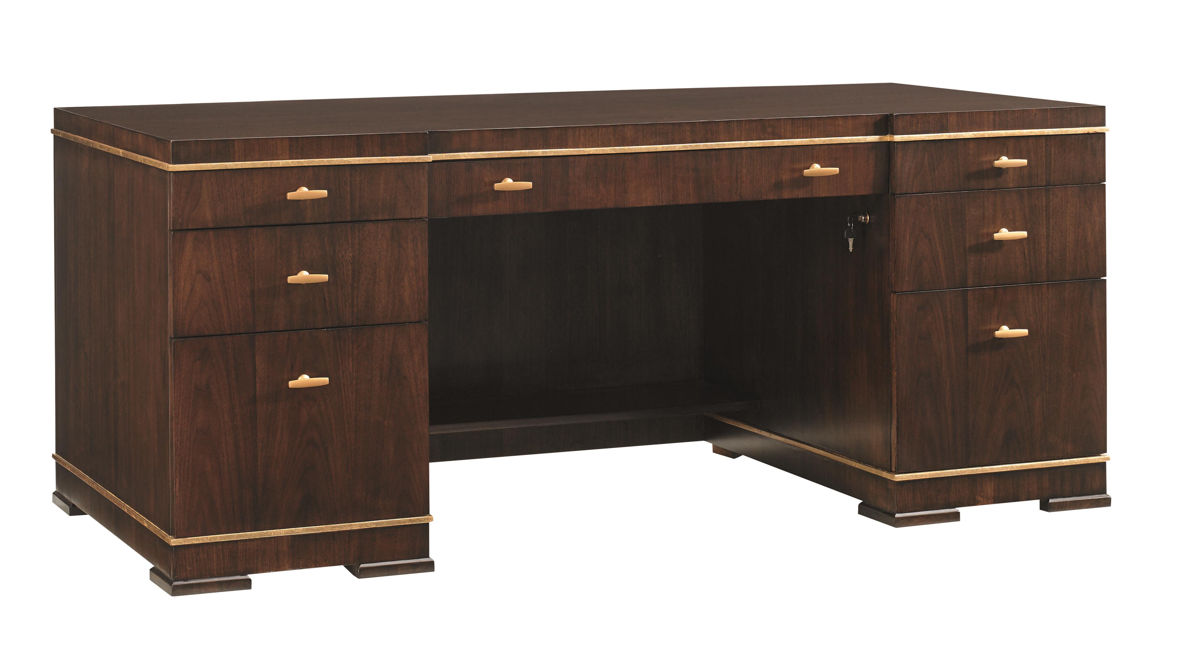 Sligh Bel Aire 307HW-400 Paramount Executive Desk with File Storage ...