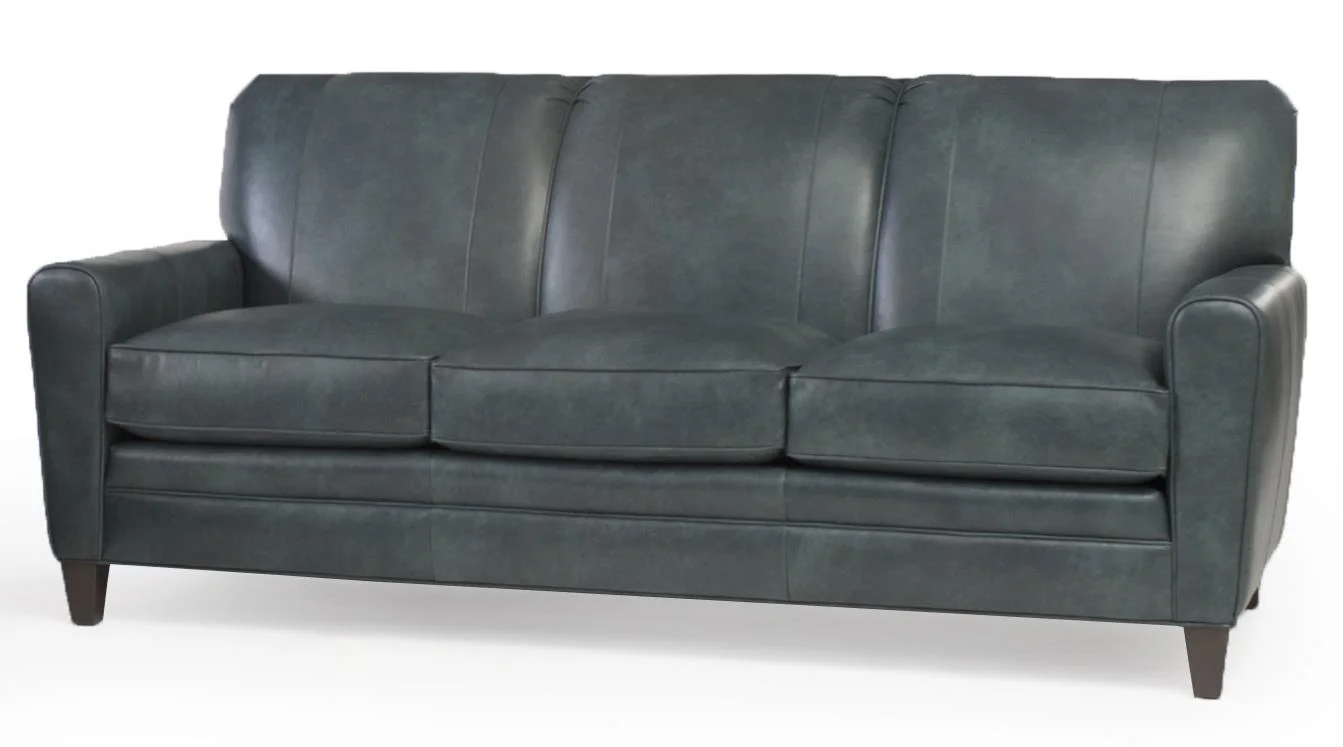 Smith Brothers 225 225-10 3217 Sofa with Tapered Track Arms | Mueller ...