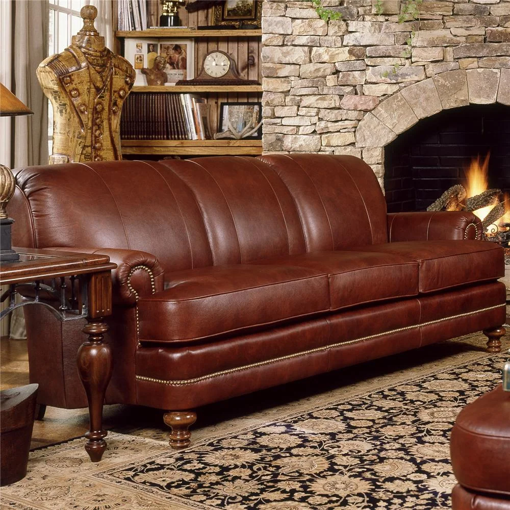 Smith Brothers 346 SBR346-SO/8101 Upholstered Stationary Sofa | Wayside ...