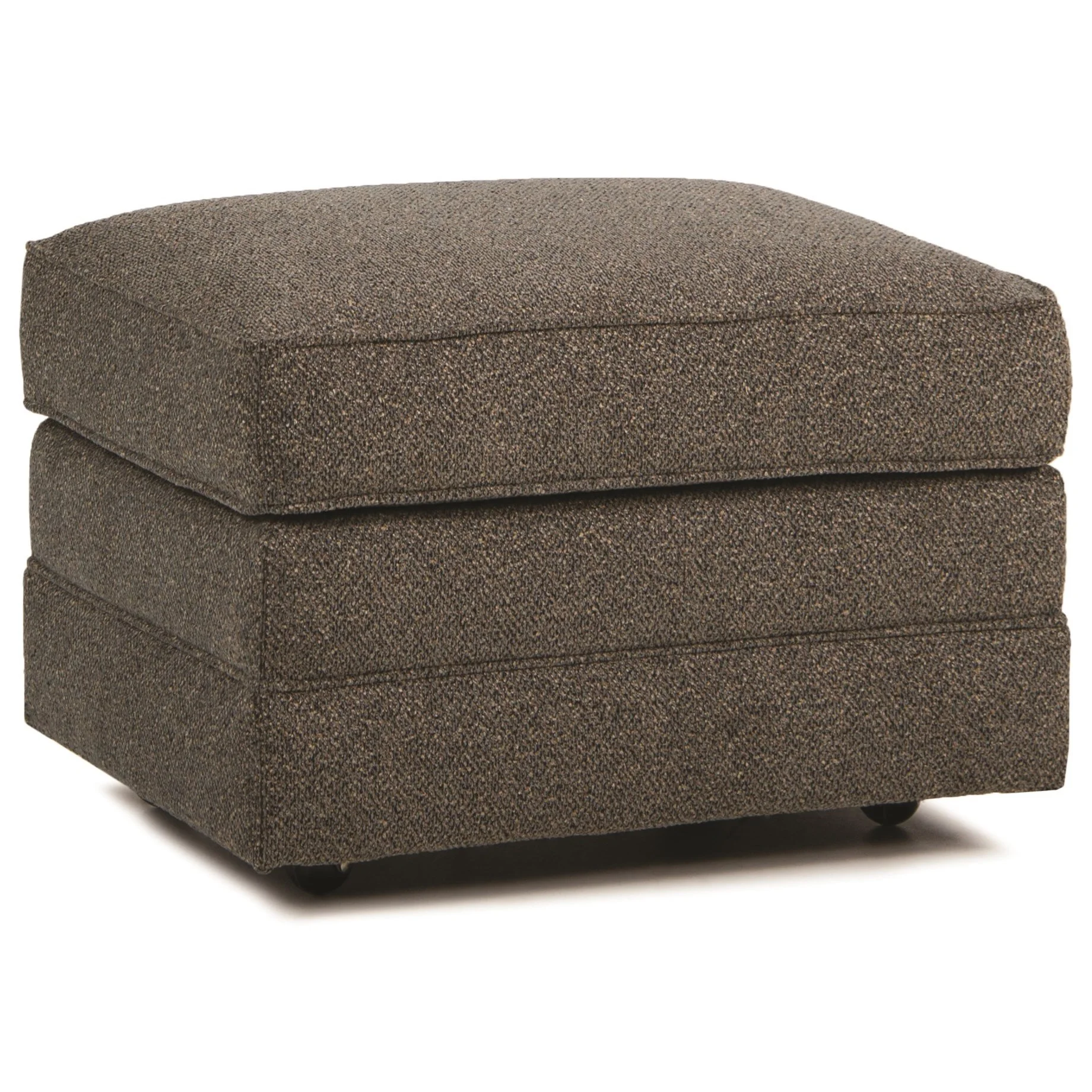Smith Brothers 514 514-40 Casual Ottoman with Casters | Mueller ...