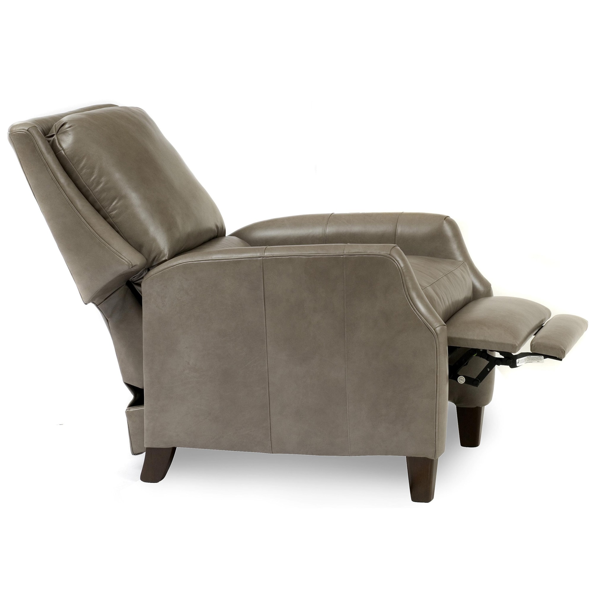 Smith Brothers Recliners 722-33 Upholstered 3 Way Recliner with Legs ...