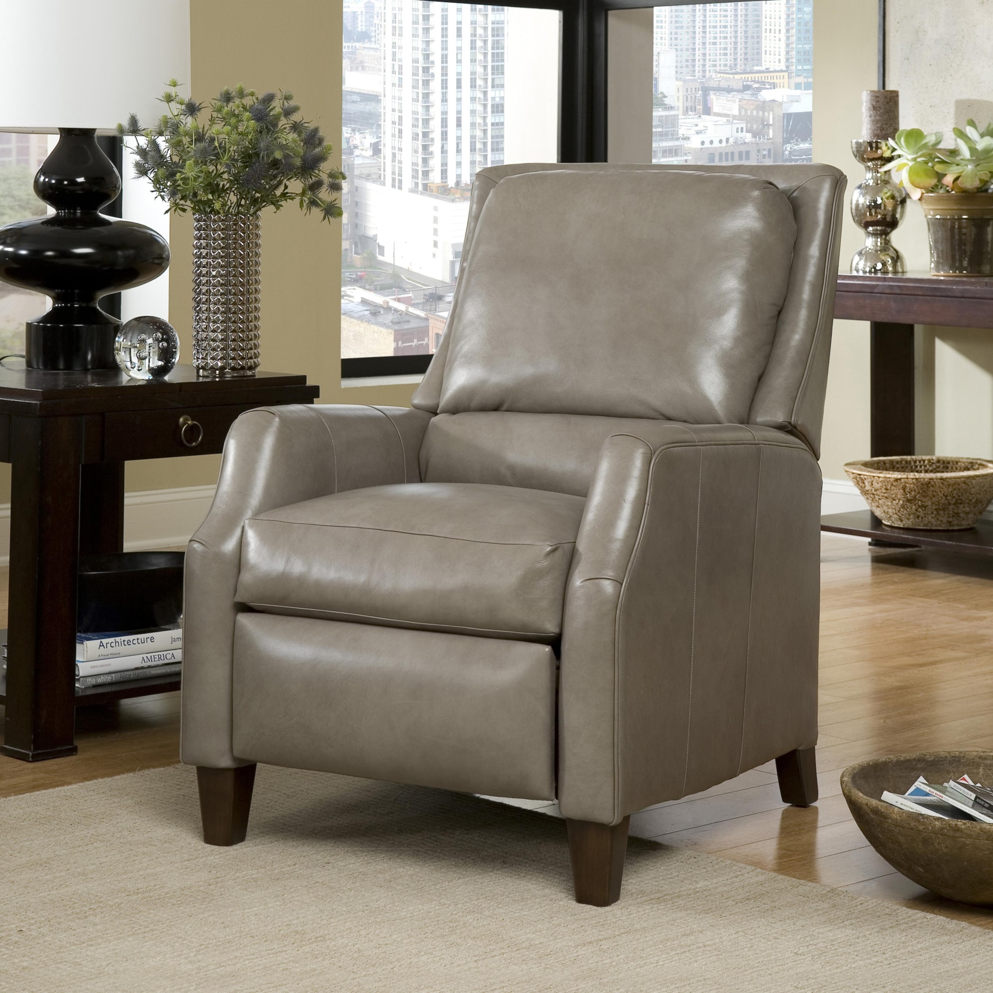 Smith Brothers Recliners 330-35000-0010-00 Upholstered 3 Way Recliner ...