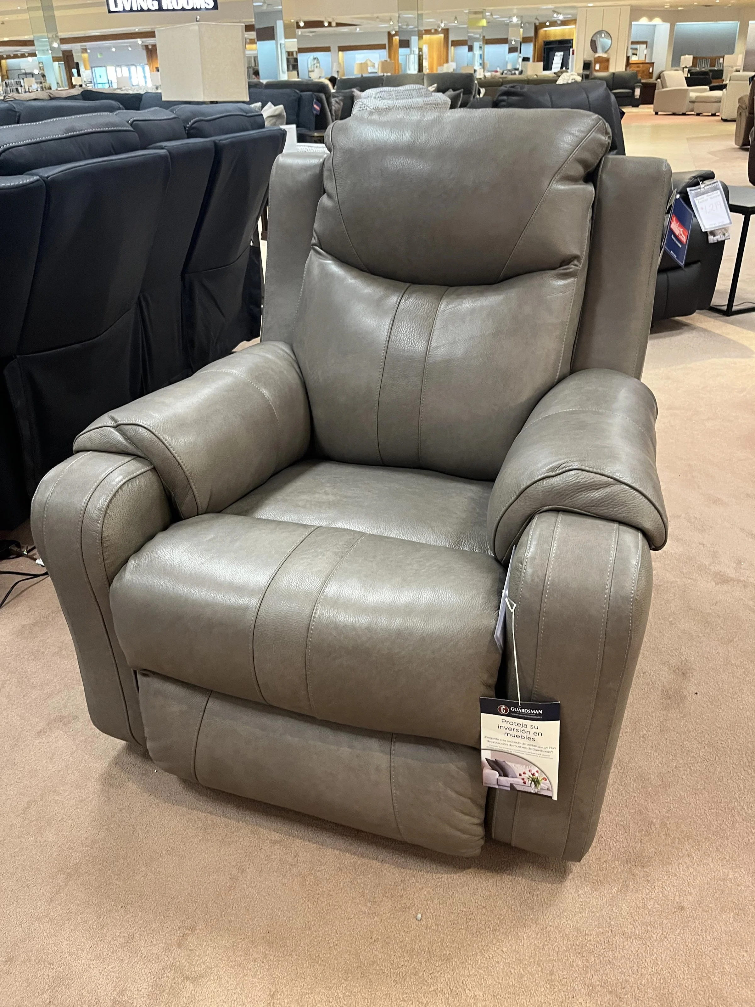 Southern Motion Marvel 1338664 Power Wall Hugger Recliner | Dunk ...
