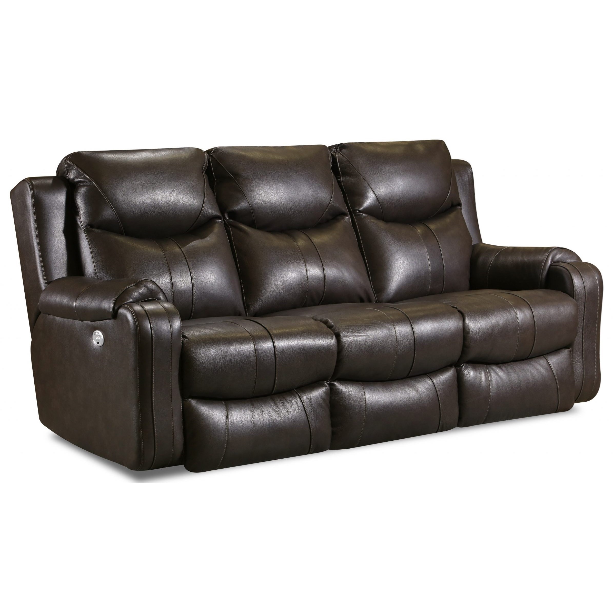Southern Motion Marvel 881-61P Double Reclining Sofa with Power ...