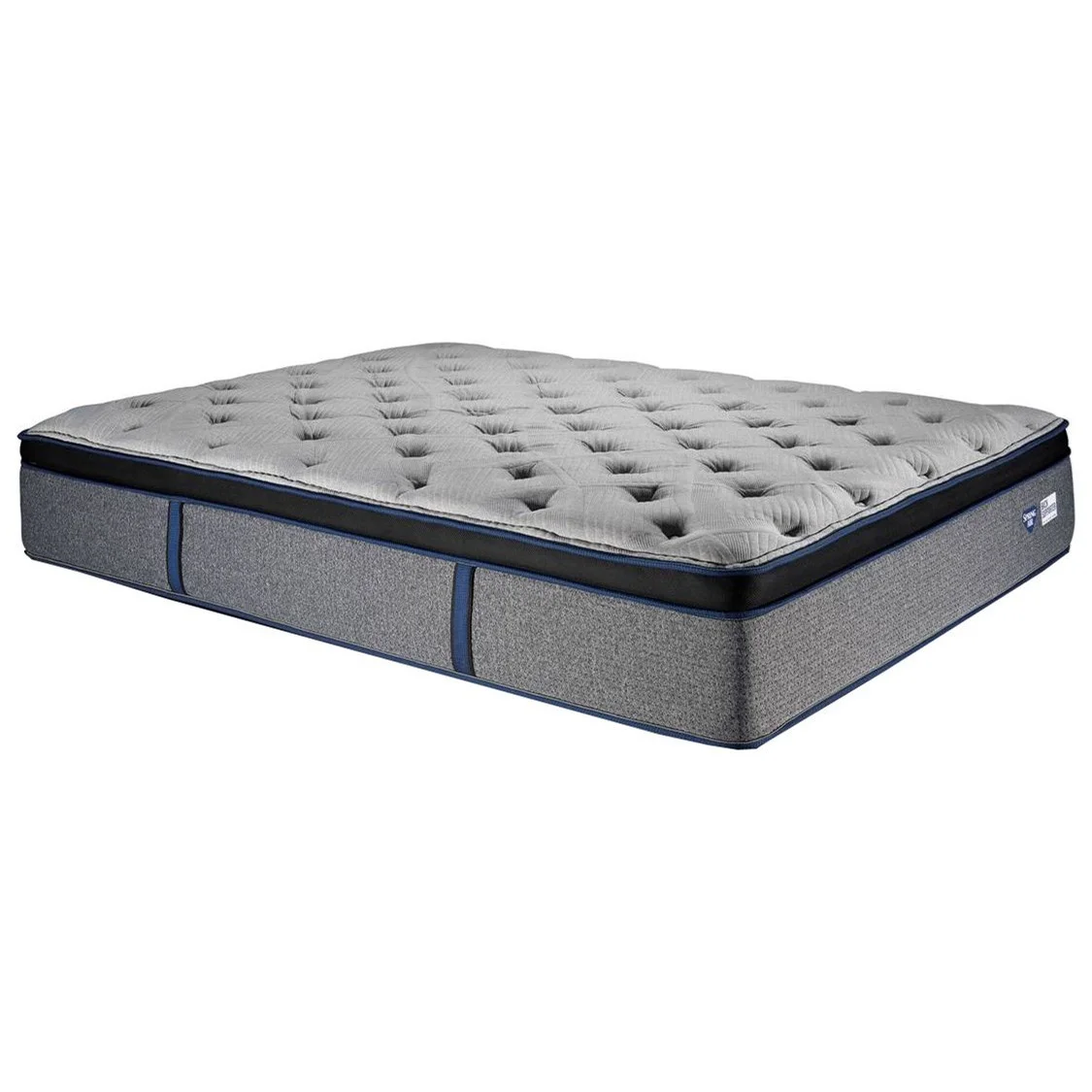 Spring Air Calypso ET 076B-Q Queen Euro Top Pocketed Coil Mattress ...