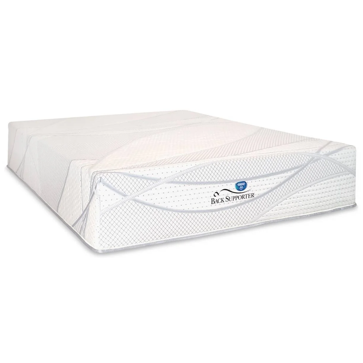 Spring Air Platinum Hybrid 080B 080B-F Full 10" Hybrid Mattress ...