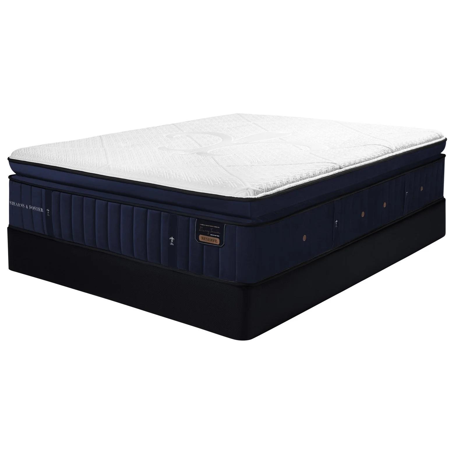 Stearns & Foster Hepburn RE4 Luxury Plush EPT 525139-40+624920-40 Full ...