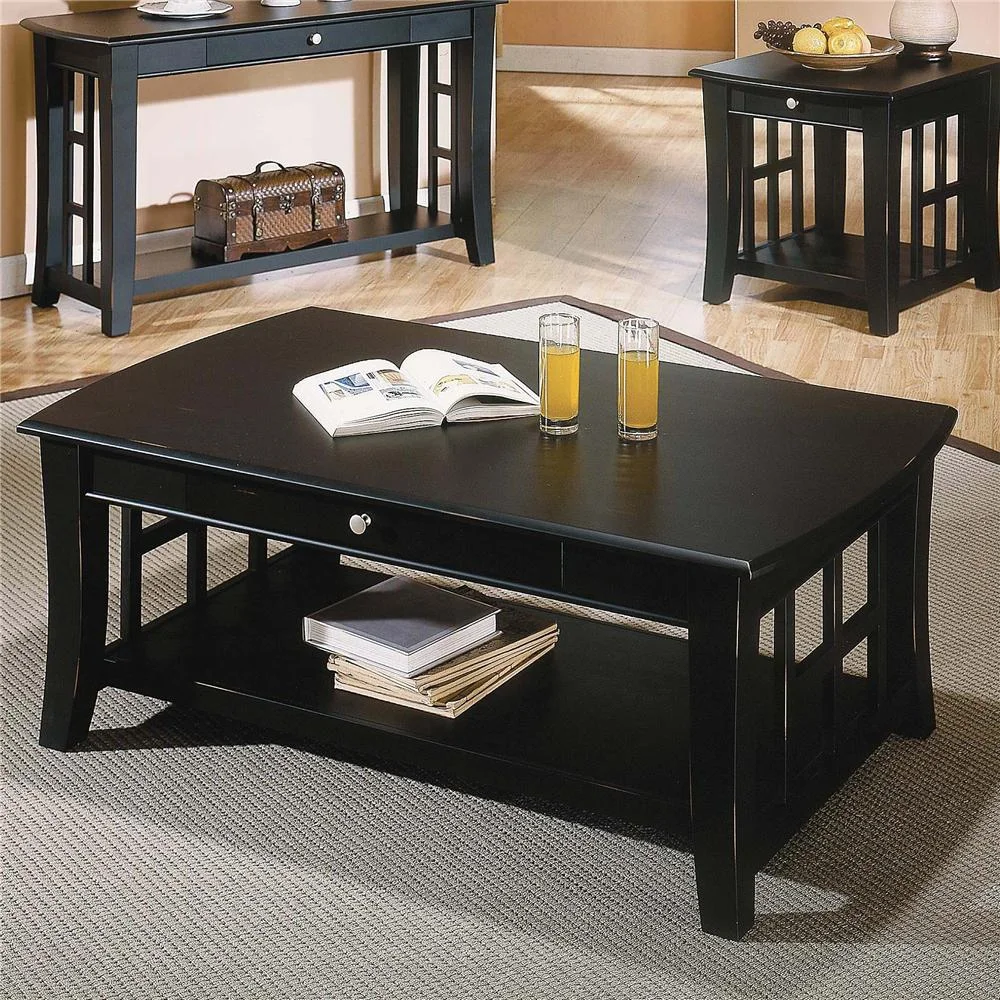 Steve Silver Cassidy 14513 Cocktail Table with 1 Drawer | Galleria ...