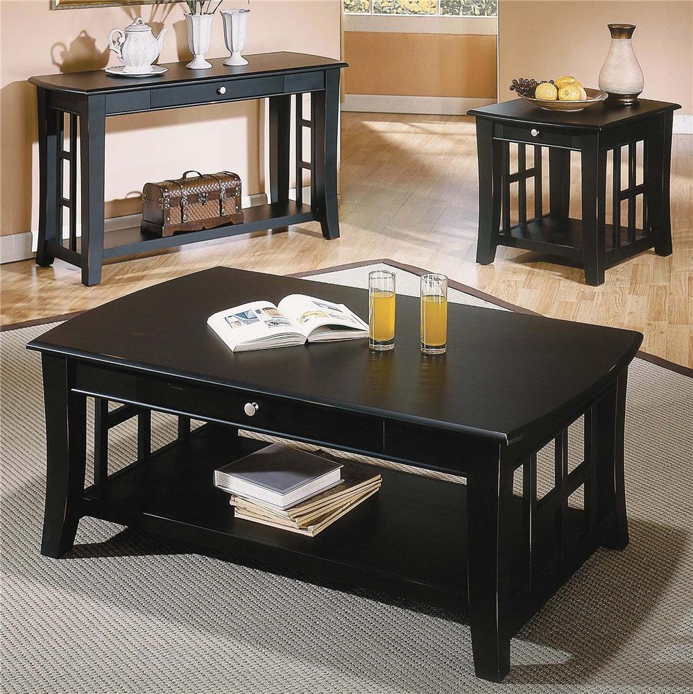 Steve Silver Cassidy HA250C Cocktail Table with 1 Drawer | Wayside ...