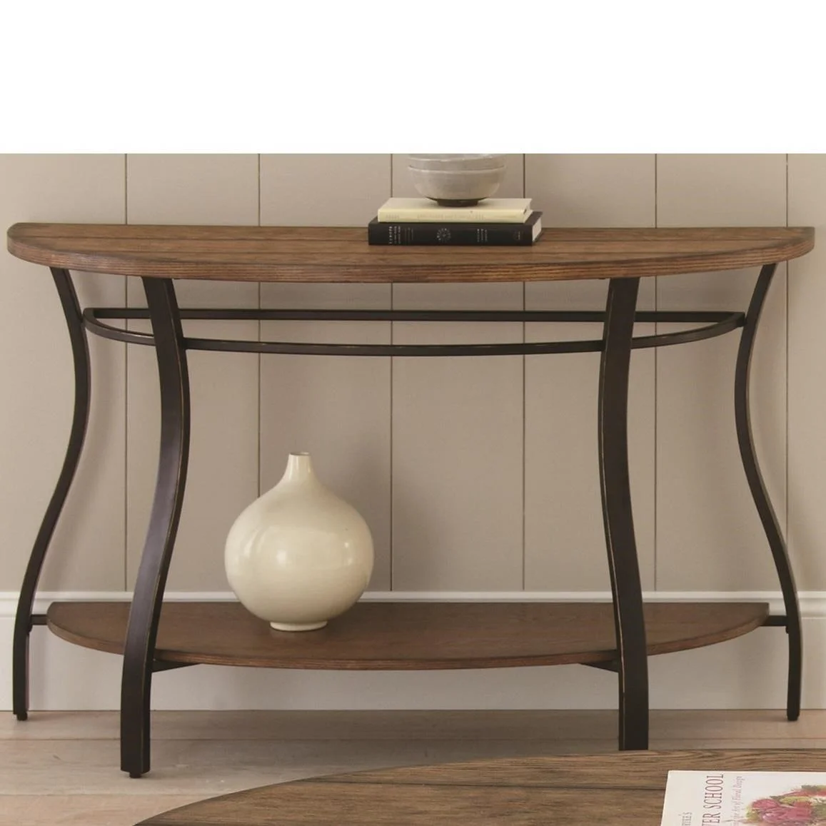 Steve Silver Denise 000000866686 Transitional Sofa Table with Bottom ...