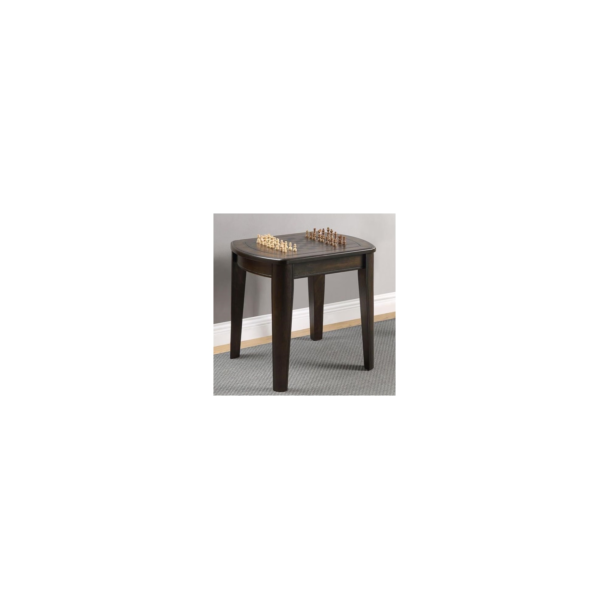 Steve Silver Diletta DL250GE Chess / Checkerboard End Table with ...