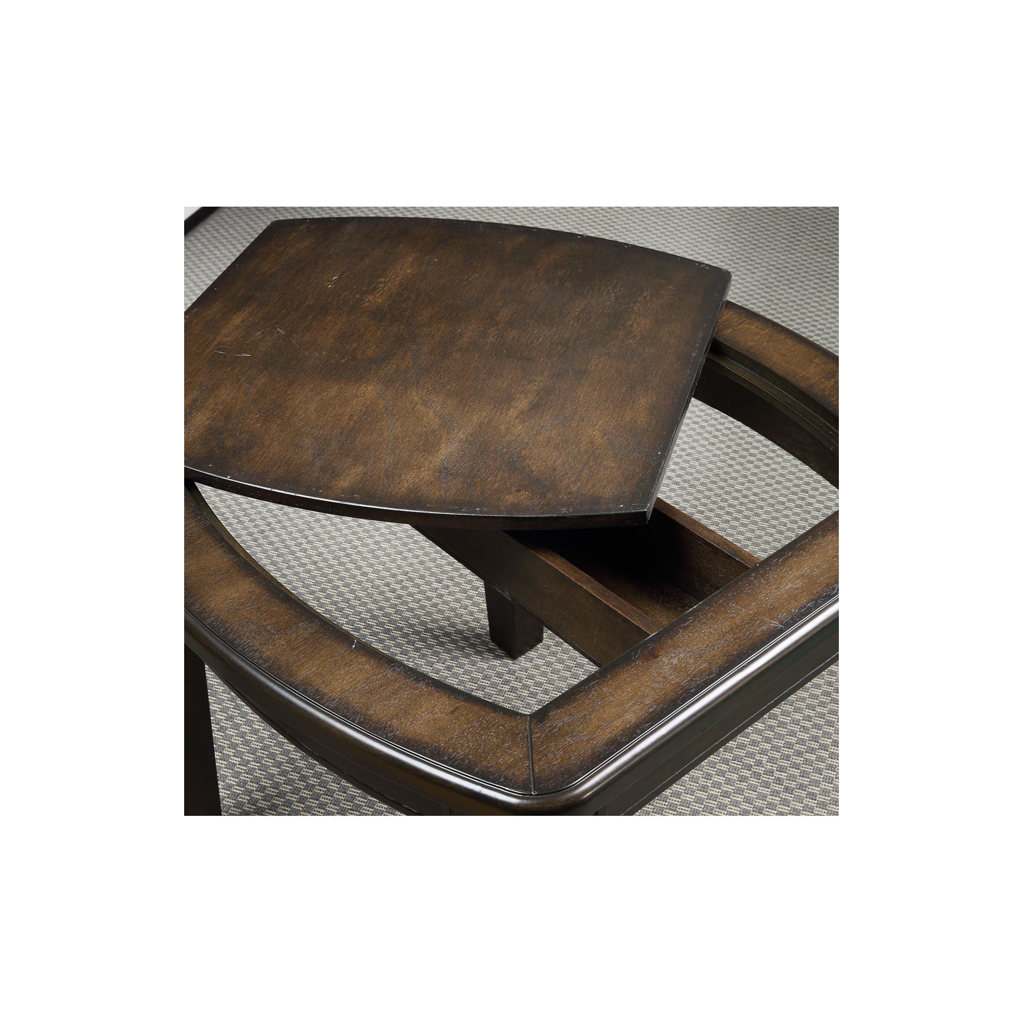 Steve Silver Diletta DL250GE Chess / Checkerboard End Table with ...