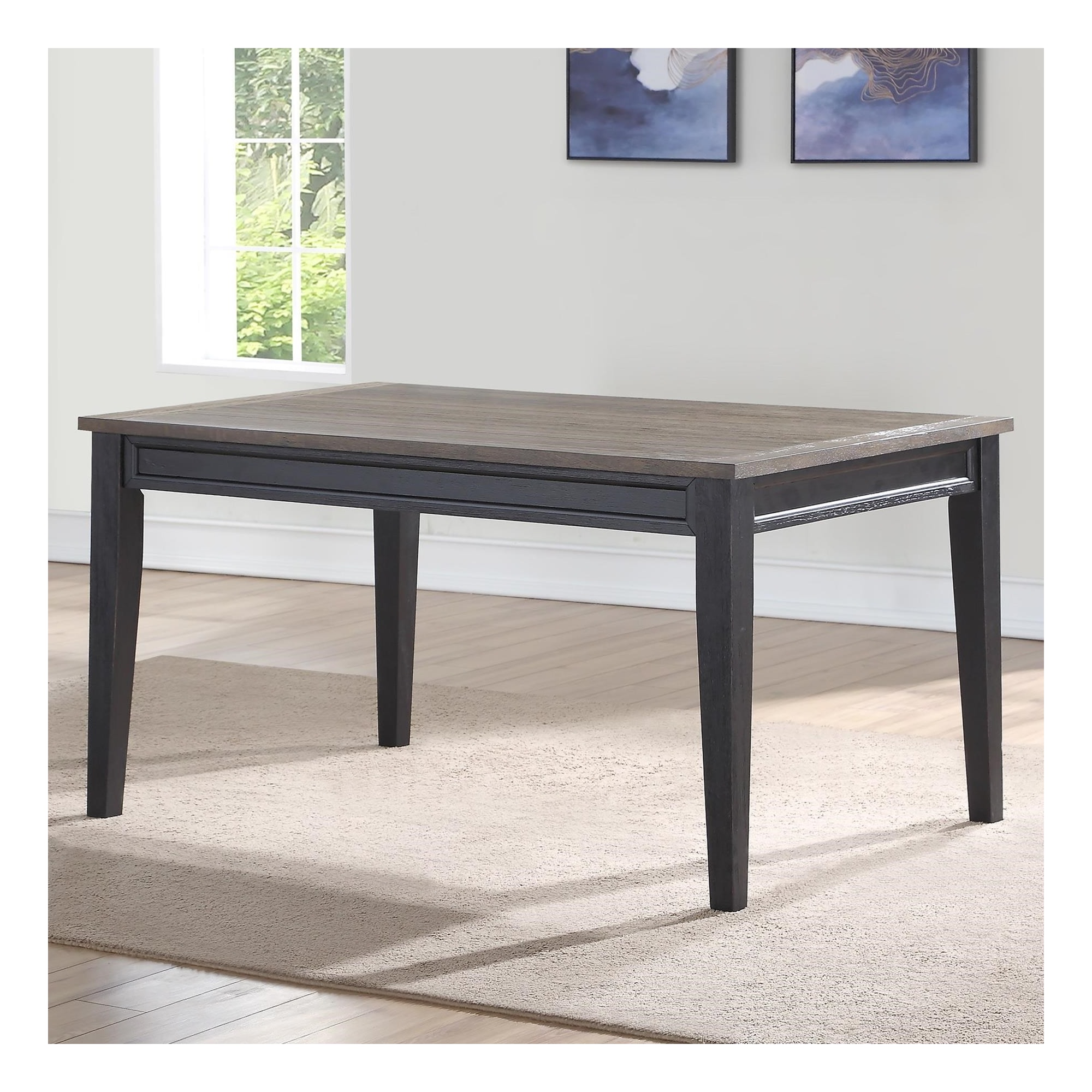 Steve Silver Raven RN500T Casual Two Tone Dining Table | O'Dunk & O ...