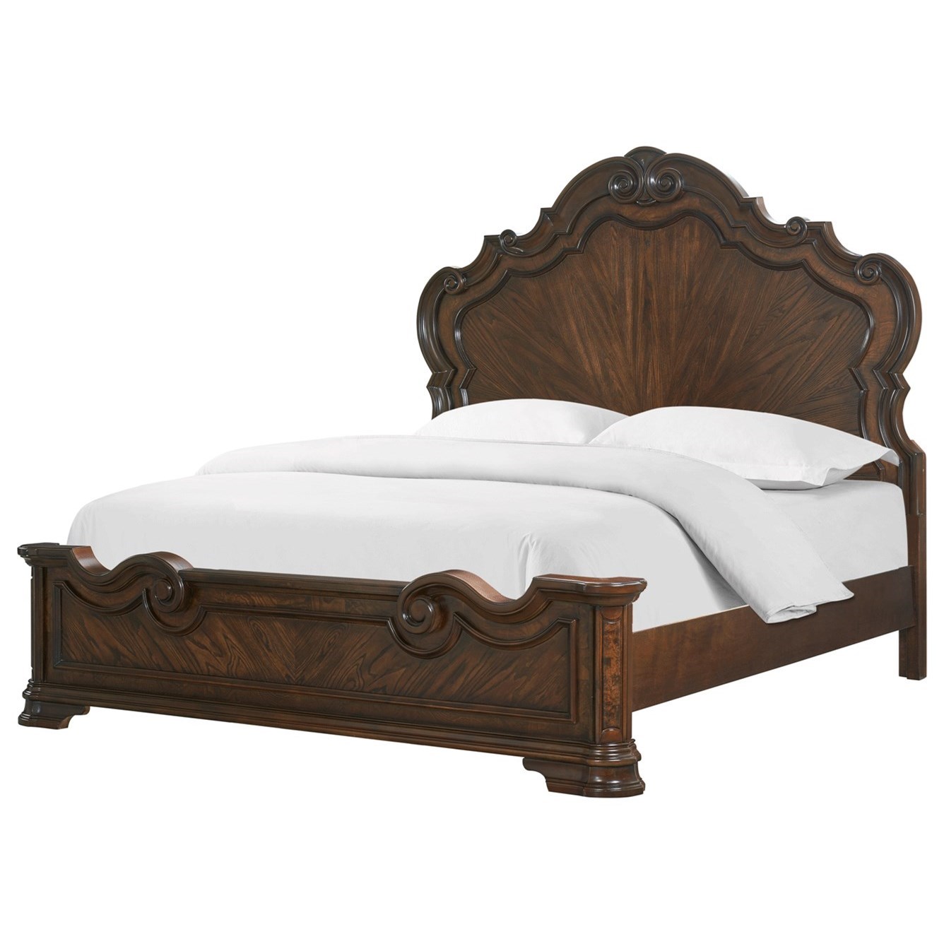 Steve Silver Royale RY900KHBx1+RY900SRx1+RY900KFBx1 King Bed with ...