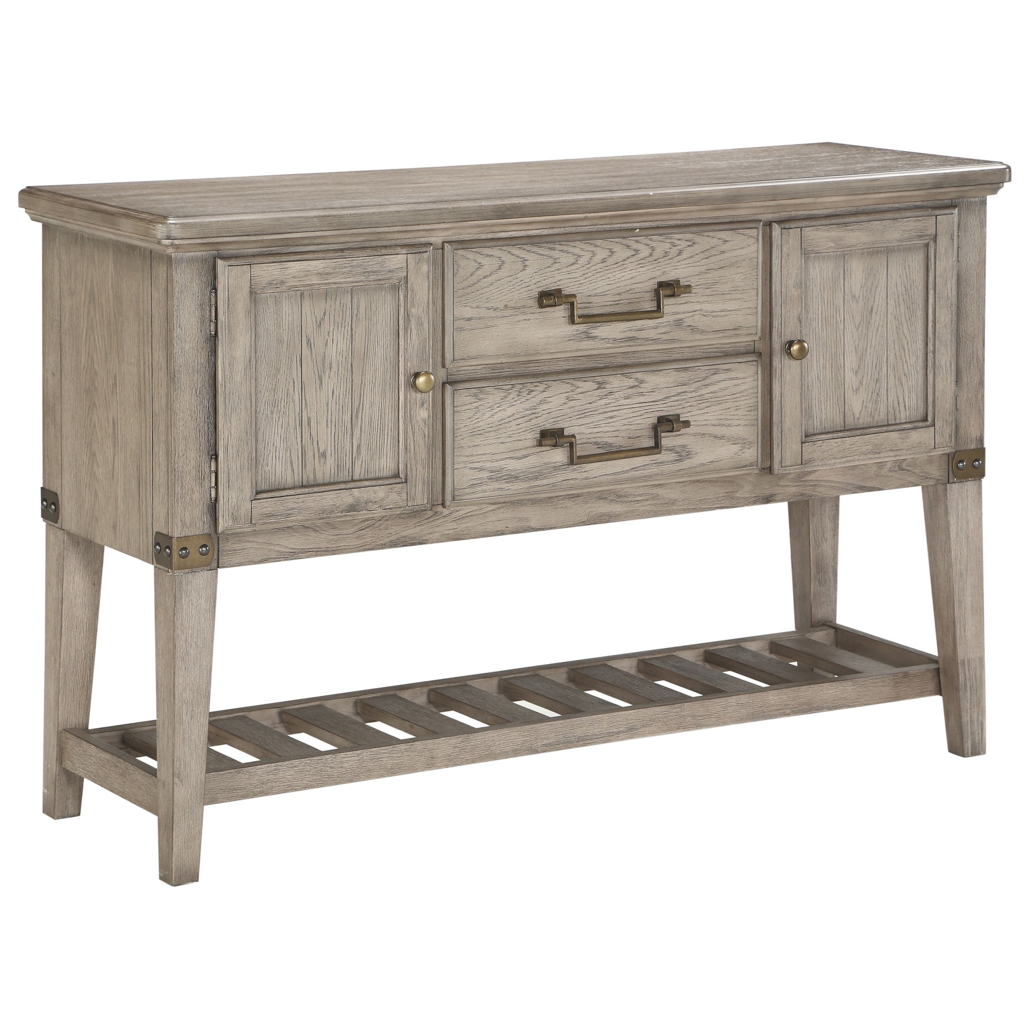 Steve Silver Ryan RR500SV Transitional Server with 2 Drawers and 4 ...