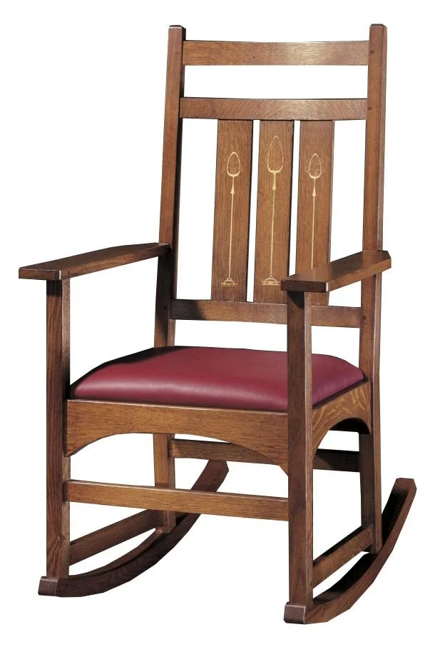 Stickley Harvey Ellis 89-353-A-R Harvey Elis Rocker with Inlay ...