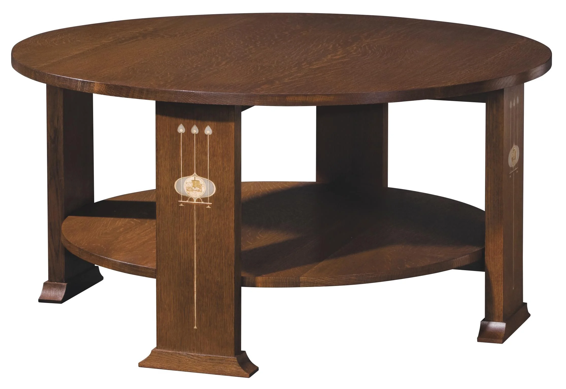 Stickley Harvey Ellis 89-479 Harvey Ellis Round Cocktail Table ...