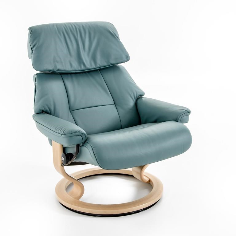 Stressless Stressless Ruby 1258415 PAL/AQUA GRN92 Large Classic ...
