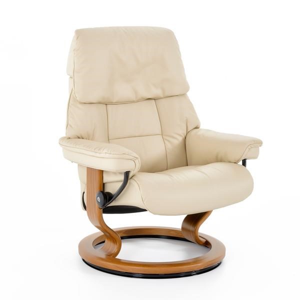 Stressless Stressless Ruby 1259415+BAT/CRM13 Medium Classic Reclining ...