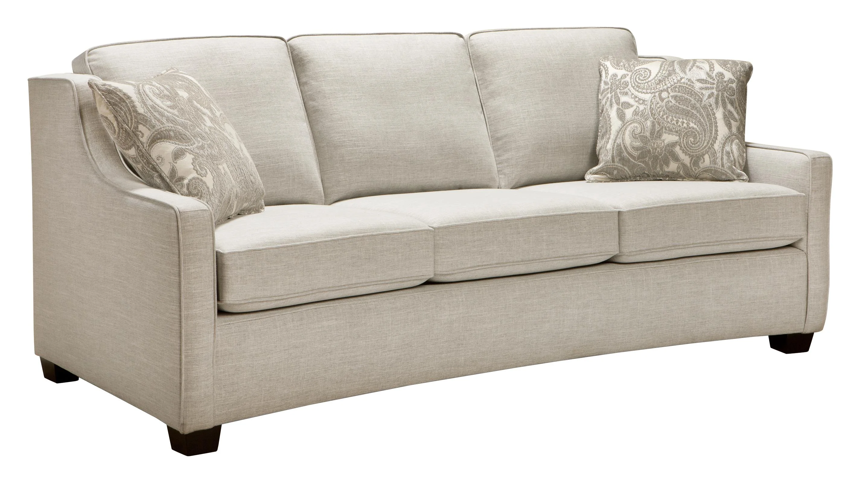 Superstyle 9670 9670-Condo-Sofa Condo Sized Sofa with Two Seats ...