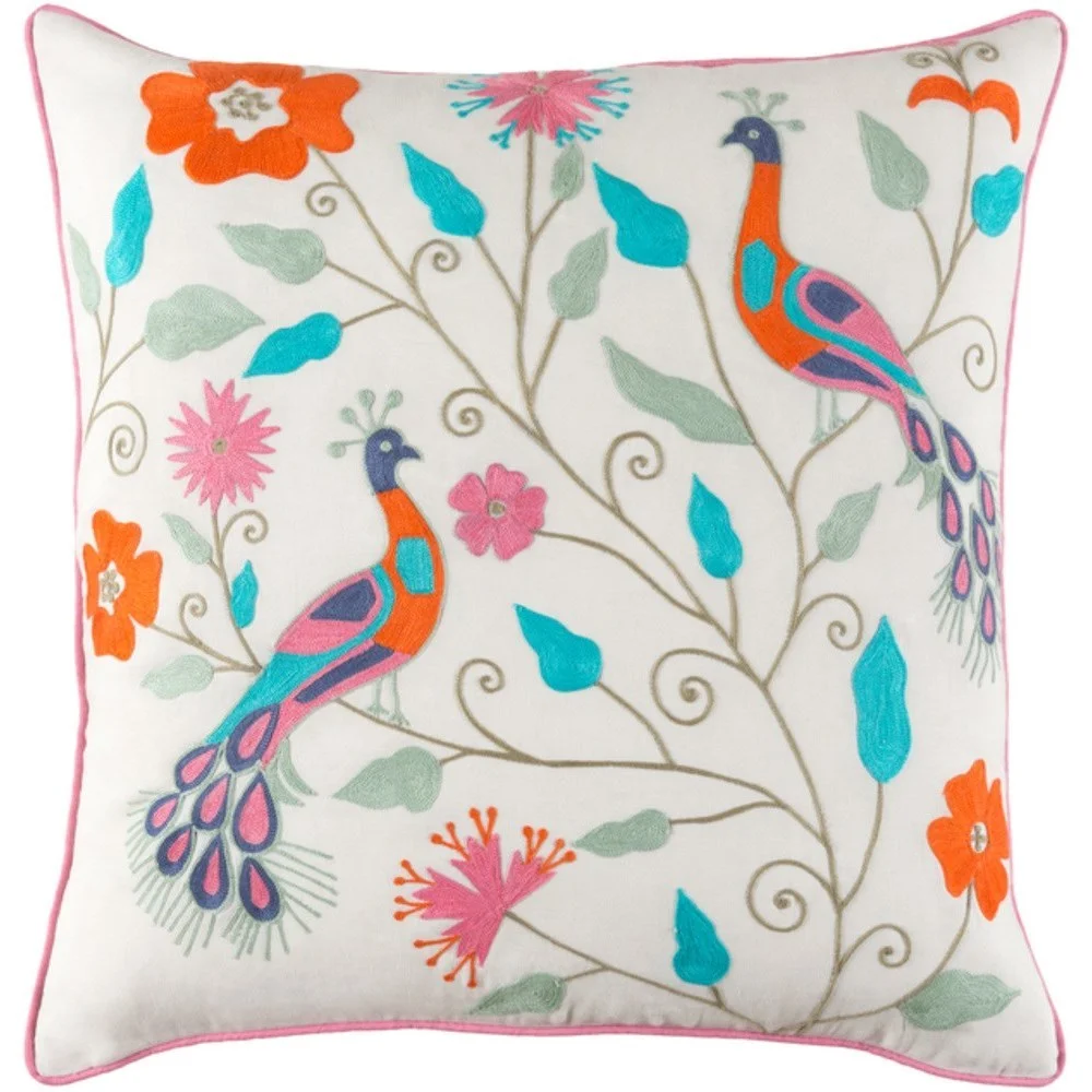 Surya Mayura MUA001-2020P 20 x 20 x 4 Pillow Kit | Belfort Furniture ...