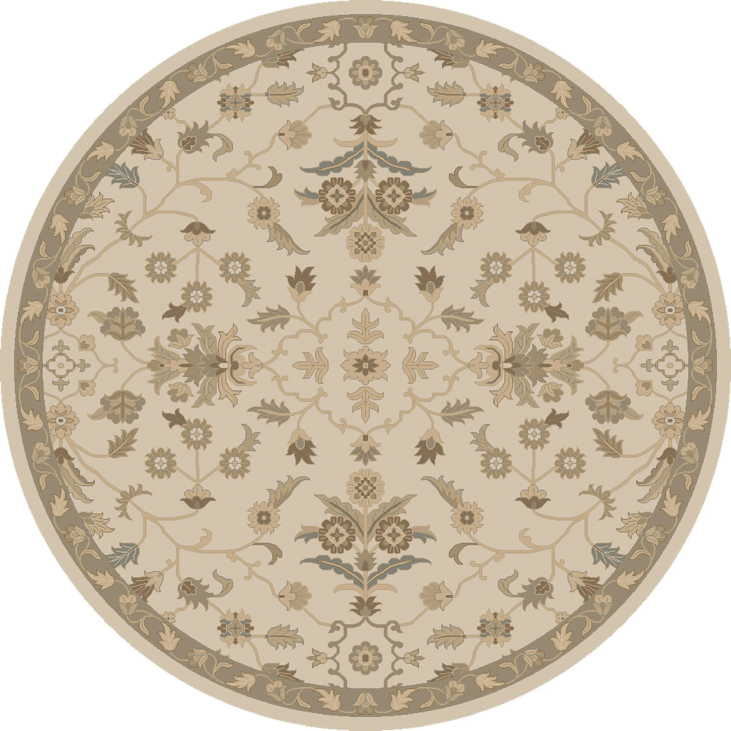 Surya Caesar CAE1152-6RD 6' Round | Belfort Furniture | Rugs